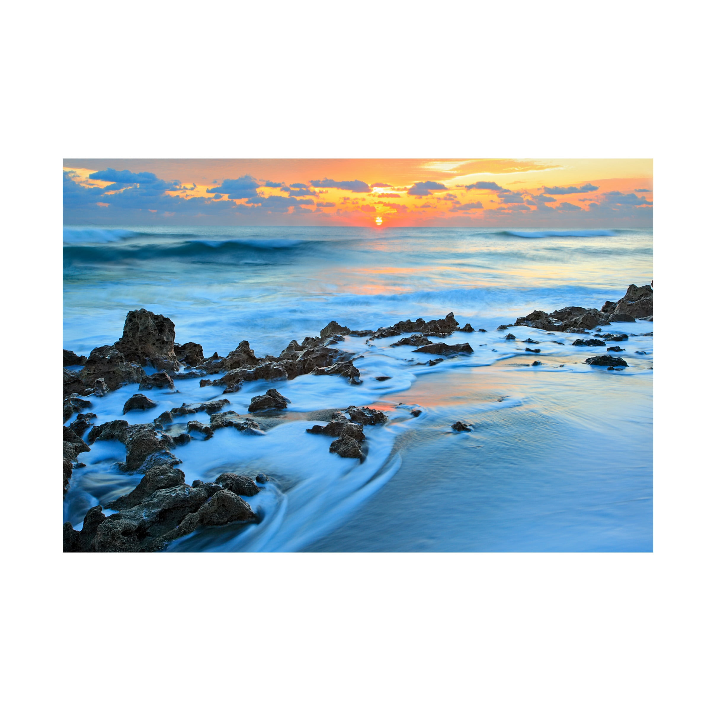 Patrick Zephyr 'Painted Ocean' Canvas Art - Walmart.com