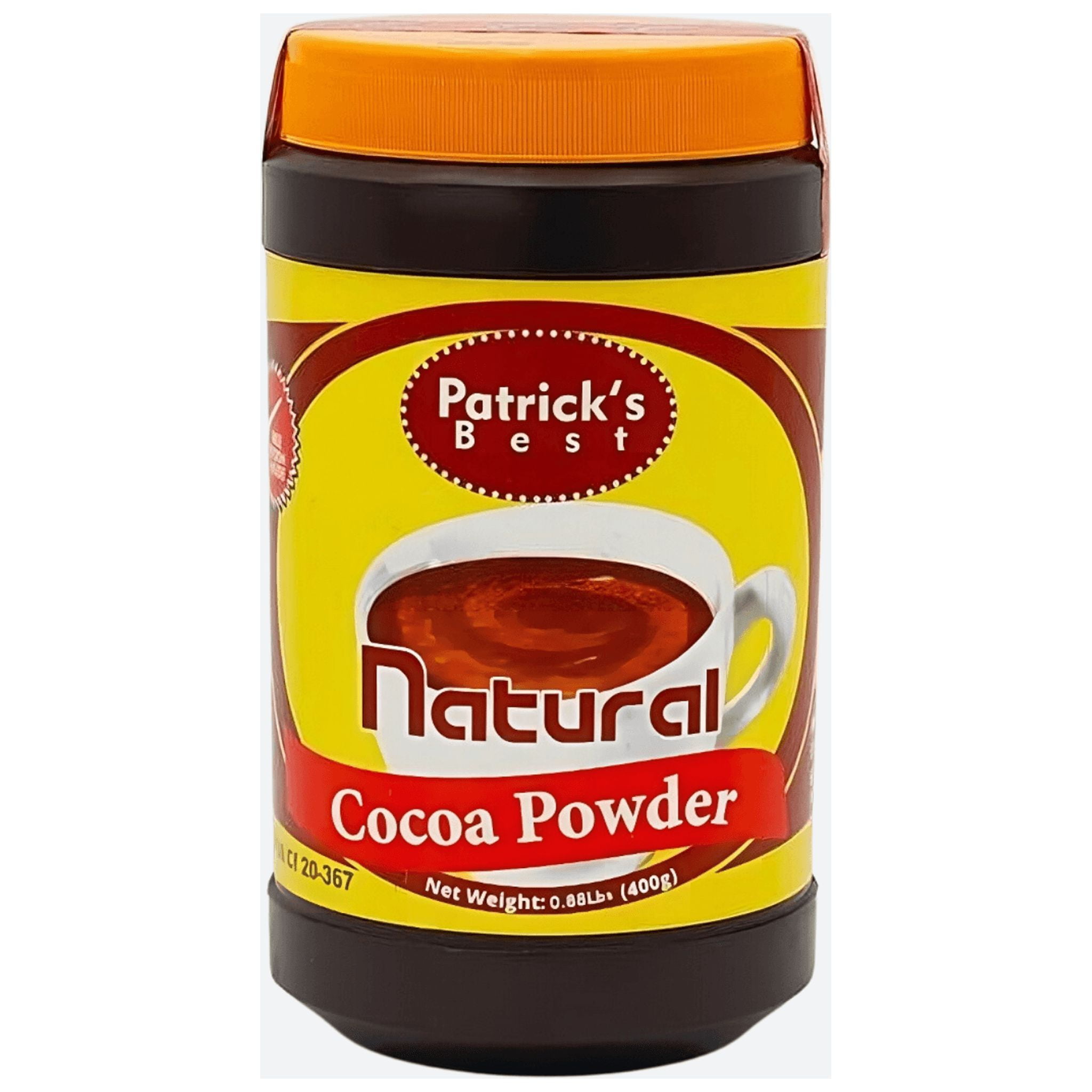 Patrick's Best Natural Cocoa Powder 400g-Enjoy Rich Chocolate flavor ...
