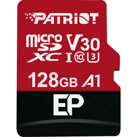 Patriot 128GB Micro SDXC Card, Class 10 UHS-I V32, for 4K Video ...
