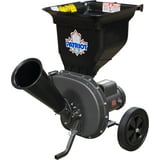 Patriot CSV-2515 Heavy Duty 1.5 hp Electric Wood Chipper Leaf Shredder ...
