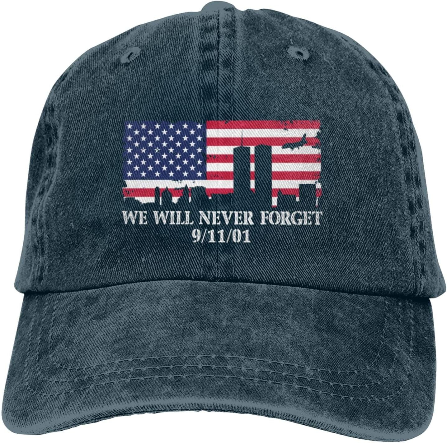 Patriot Day Never Forget 911 Trucker Hat 9/11 Memorial 21th Anniversary ...