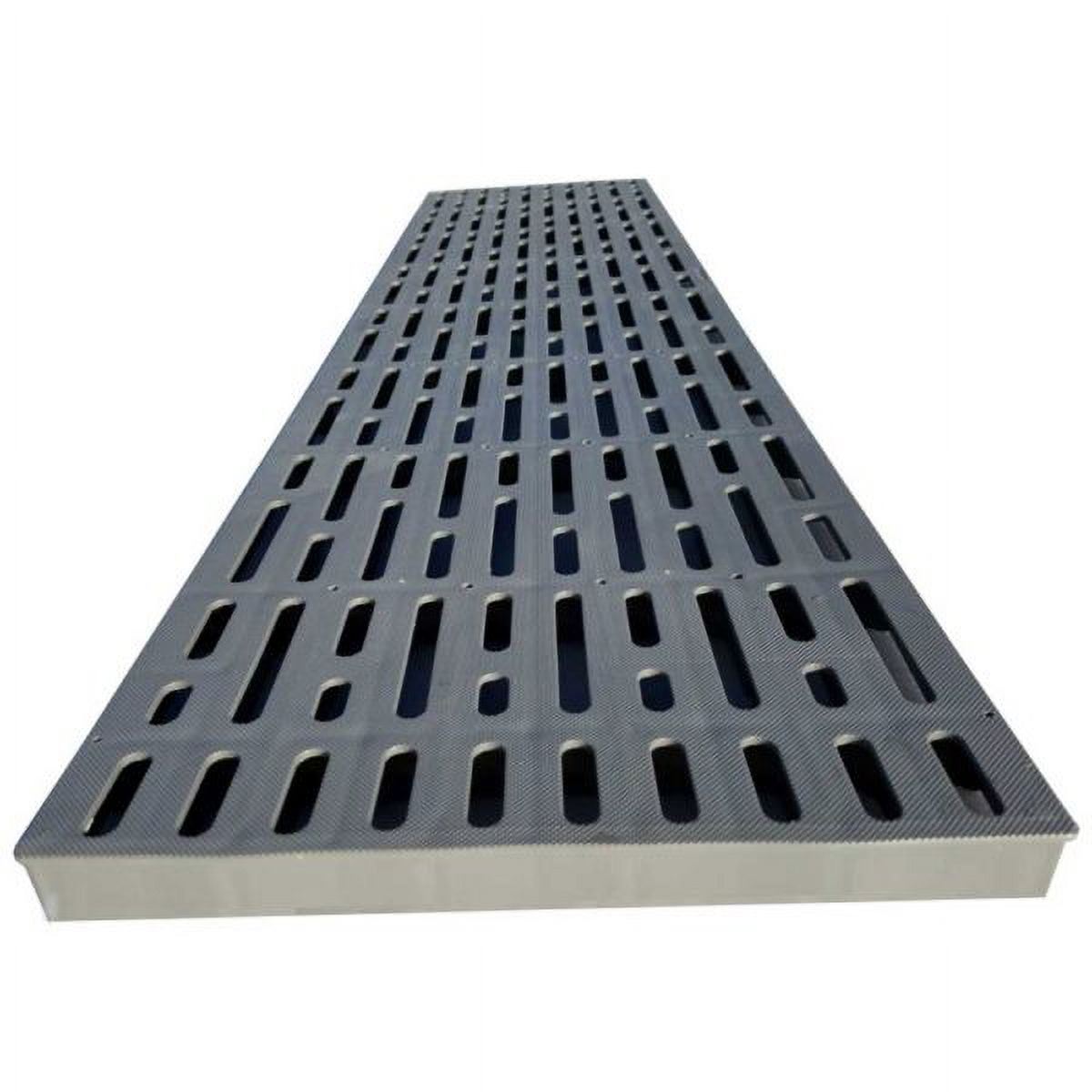 Patriot Docks 1x4 Gray Poly Deck Board (10850) - Walmart.com