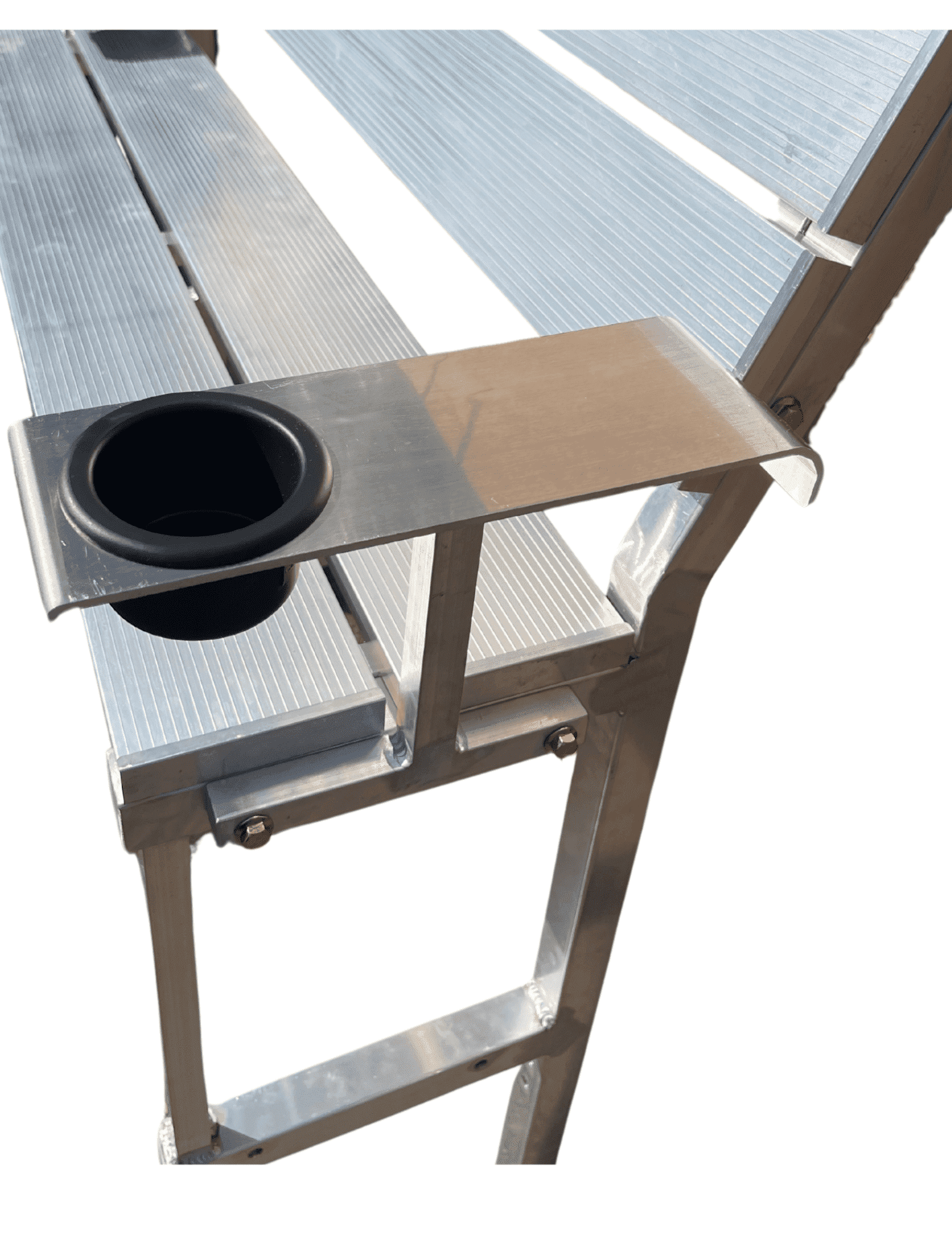 Patriot Docks Bench Kit with Armrests (Mill Finish) (10619) - Walmart.com