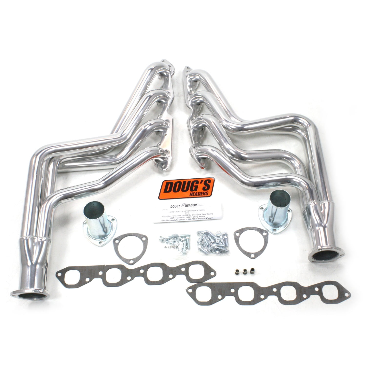 Patriot Exhaust D313 Full Length Headers for Big Block Chevy Fits ...
