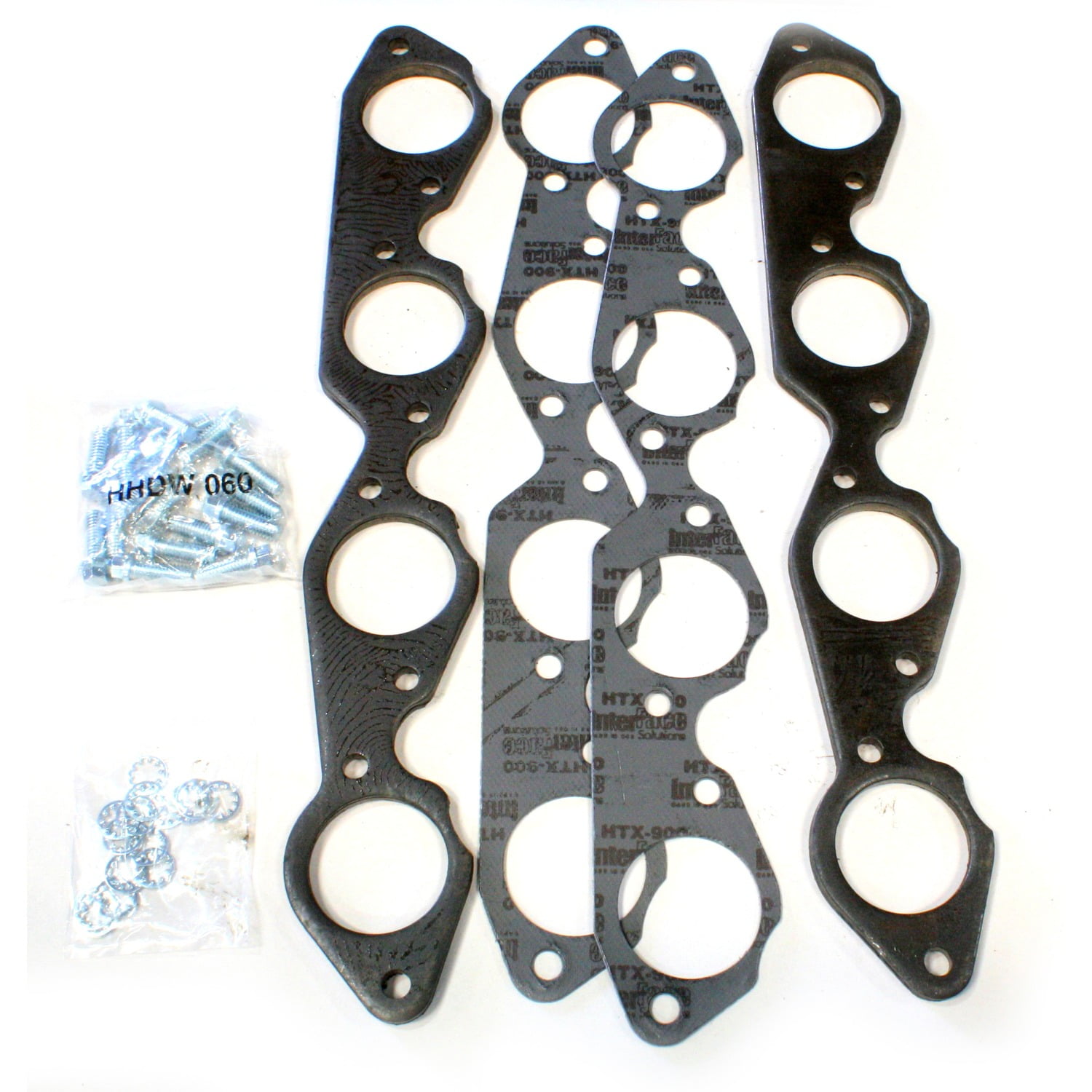 Patriot Exhaust PEPH7886 2.125 in. Round Port Header Flange Kit for Big ...