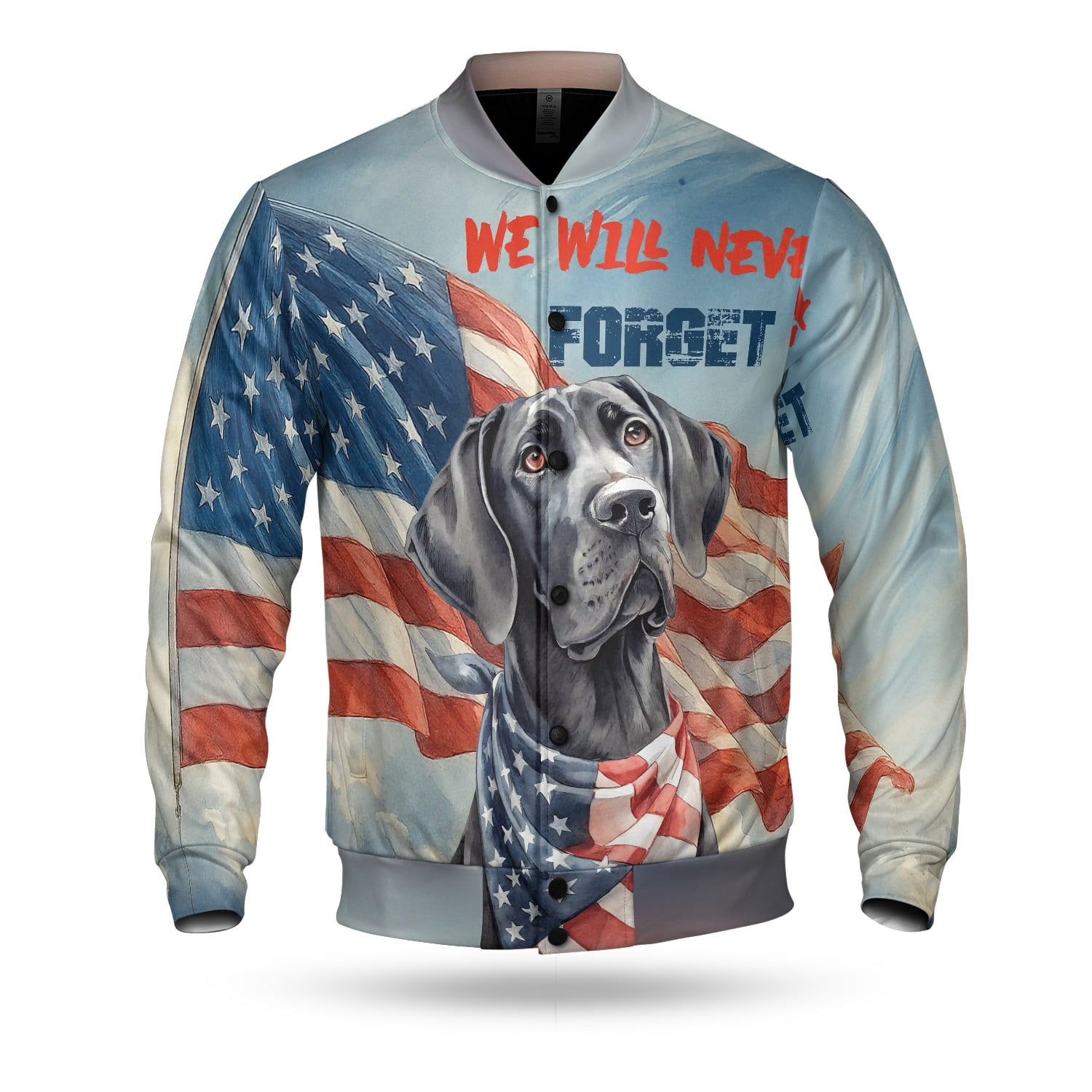 Patriot Great Dane We Will Never Forget Patriotic Remembrance Day All ...