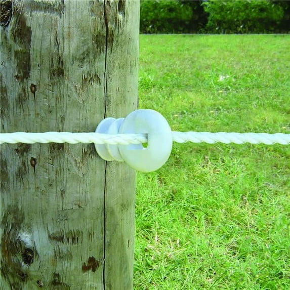 Patriot 814590 Jumbo Ring Screw-In Insulator - White - Walmart.com