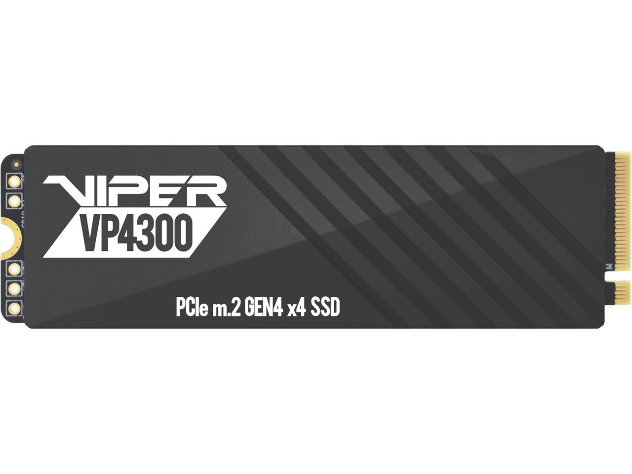 Patriot Viper VP4300 2TB M.2 Gen4 NVMe SSD – DRAM Cache, Heatsink ...
