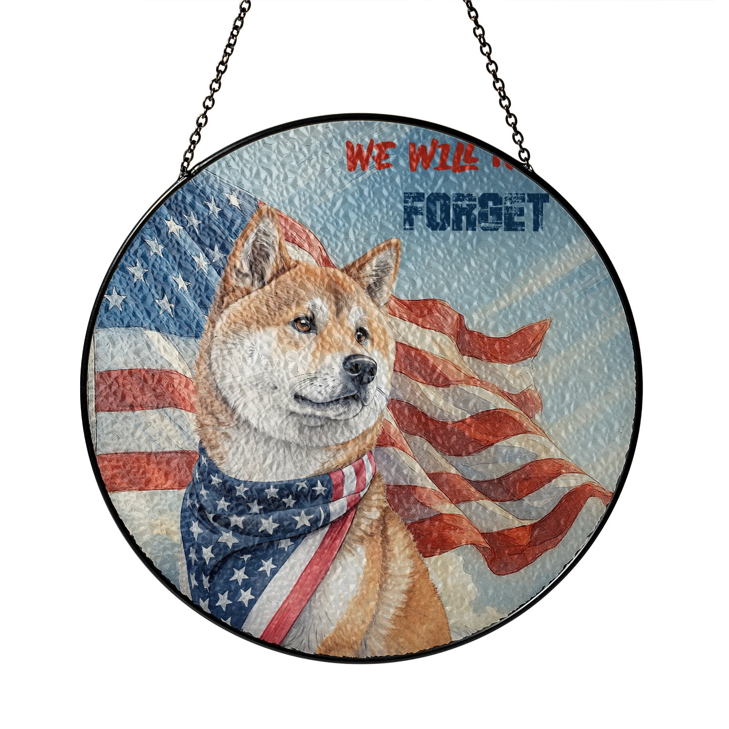 Patriot Shiba Inu We Will Never Forget Patriotic Remembrance Day ...