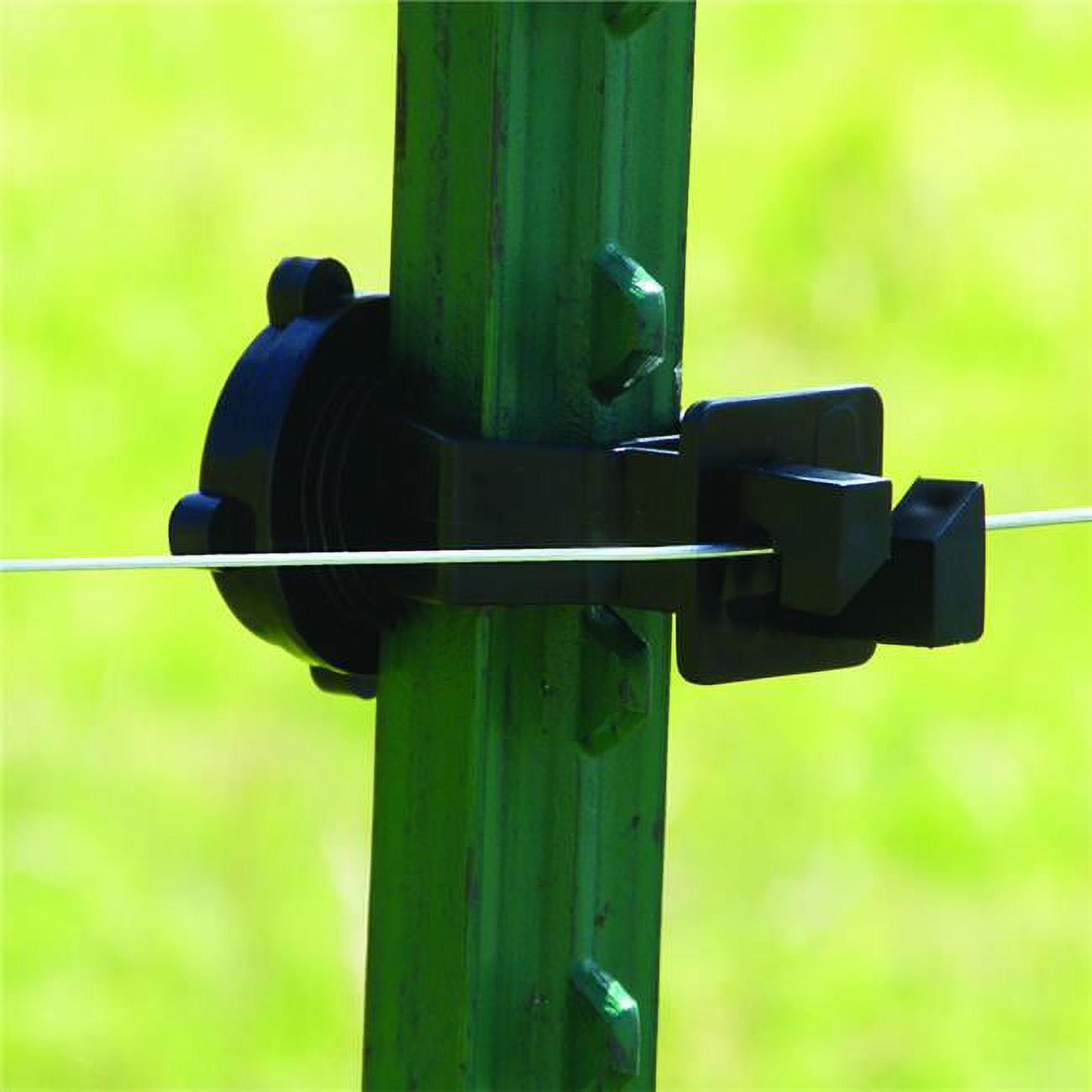 Patriot T-Post Screw On Insulator - Black - Walmart.com