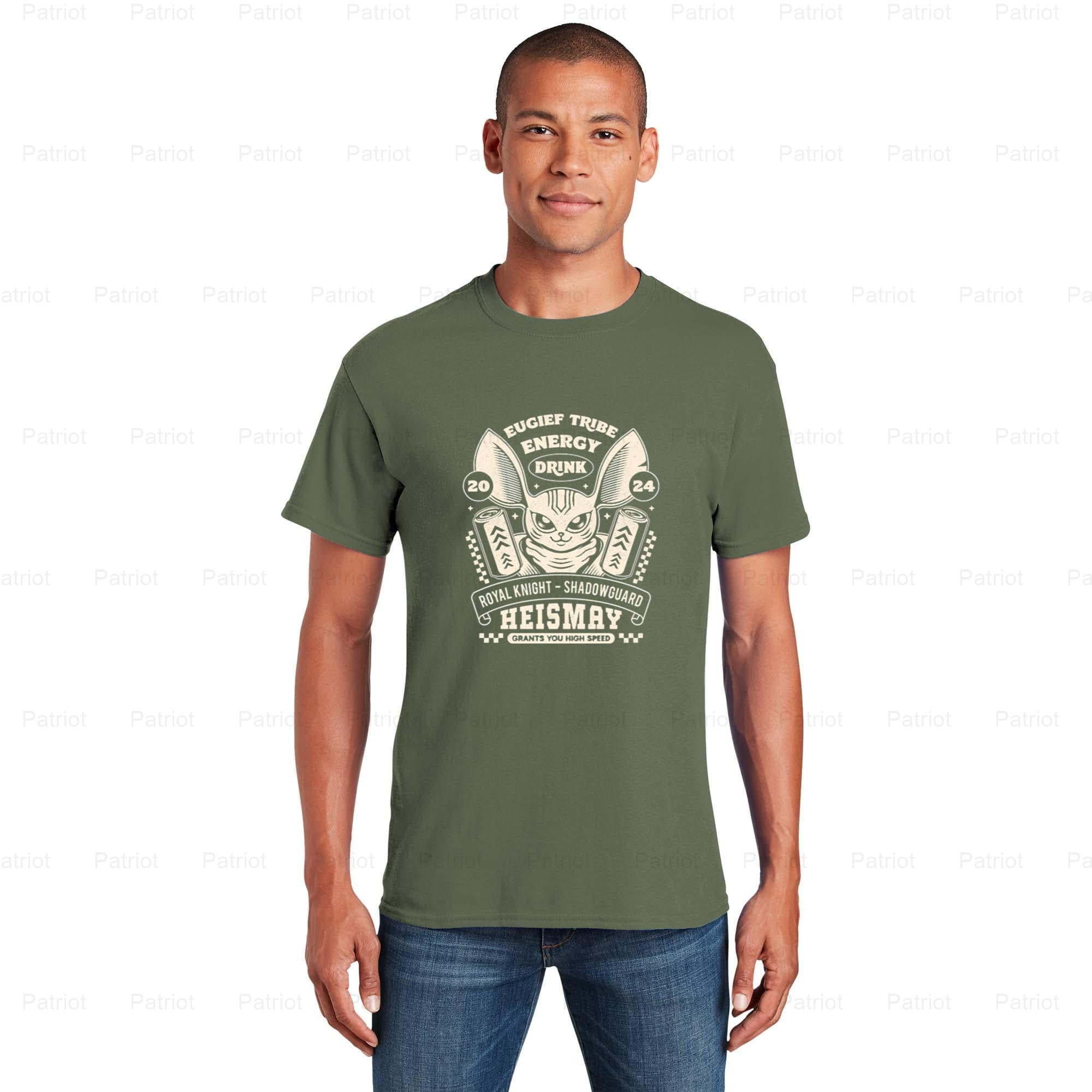 Patriot96 Eugief Tribe Energy Drink Gaming T-Shirt, Cartoons Powers And ...