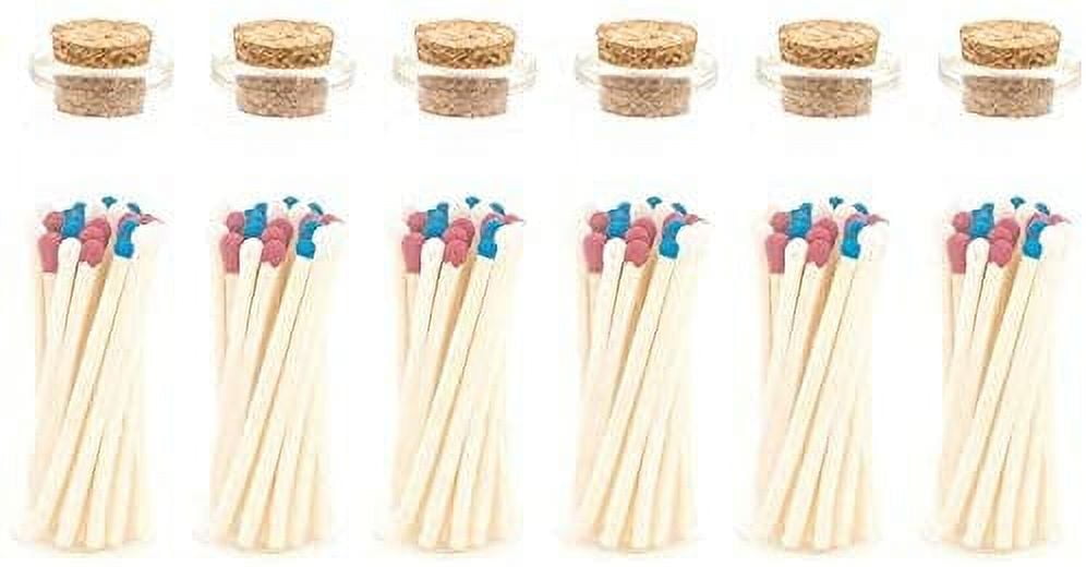 Patriotic #2 Blend Decorative Matches, 120 Small Premium Wooden Matches ...