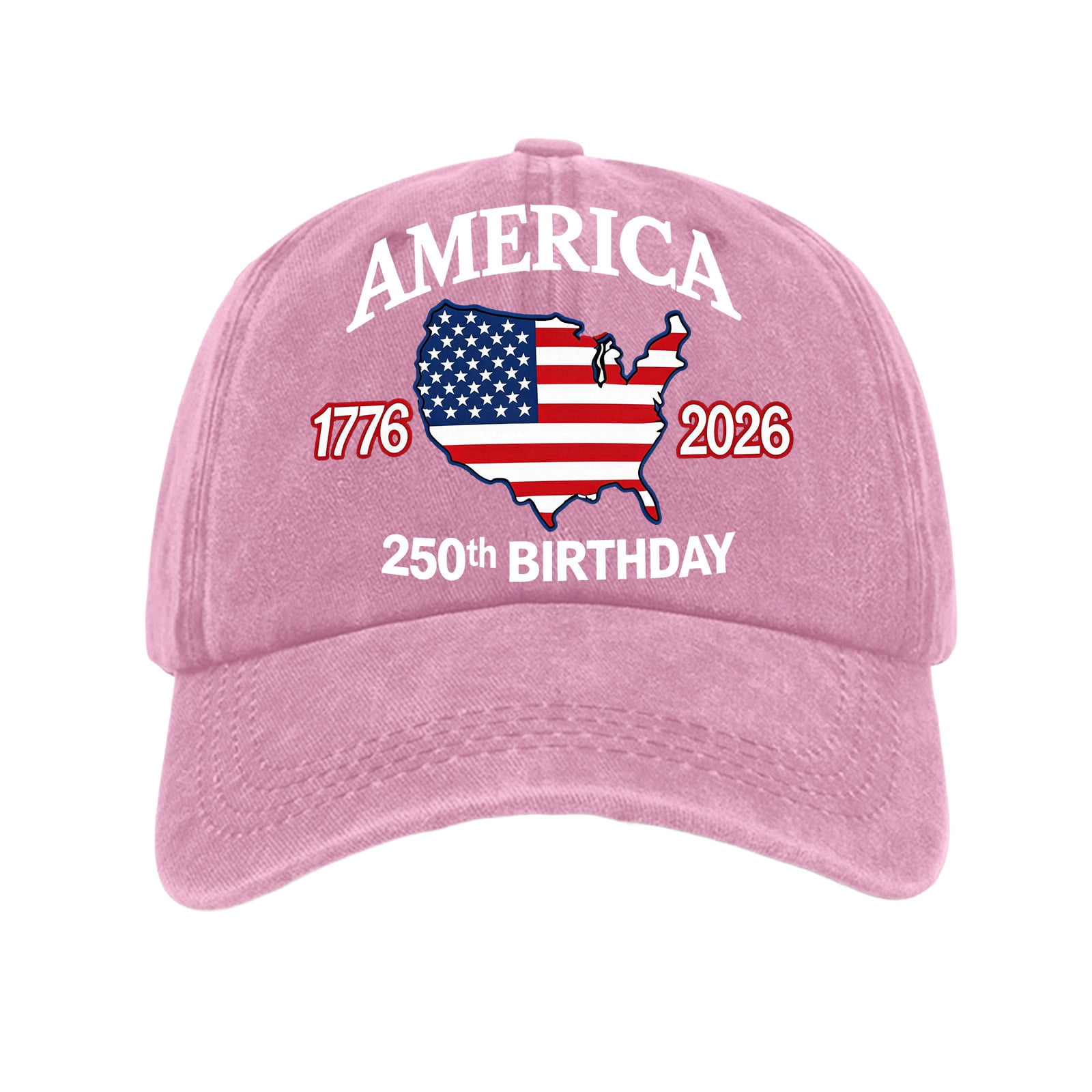 Patriotic 250th Anniversary Commemorative Baseball Cap Vintage Washed ...