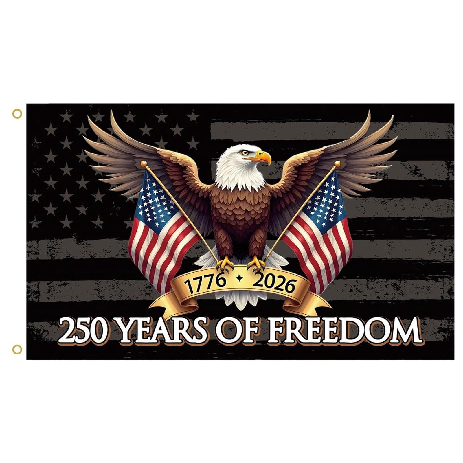250th Anniversary USA Flag 3x5 FT Double Sided: 3 Ply Durable American ...