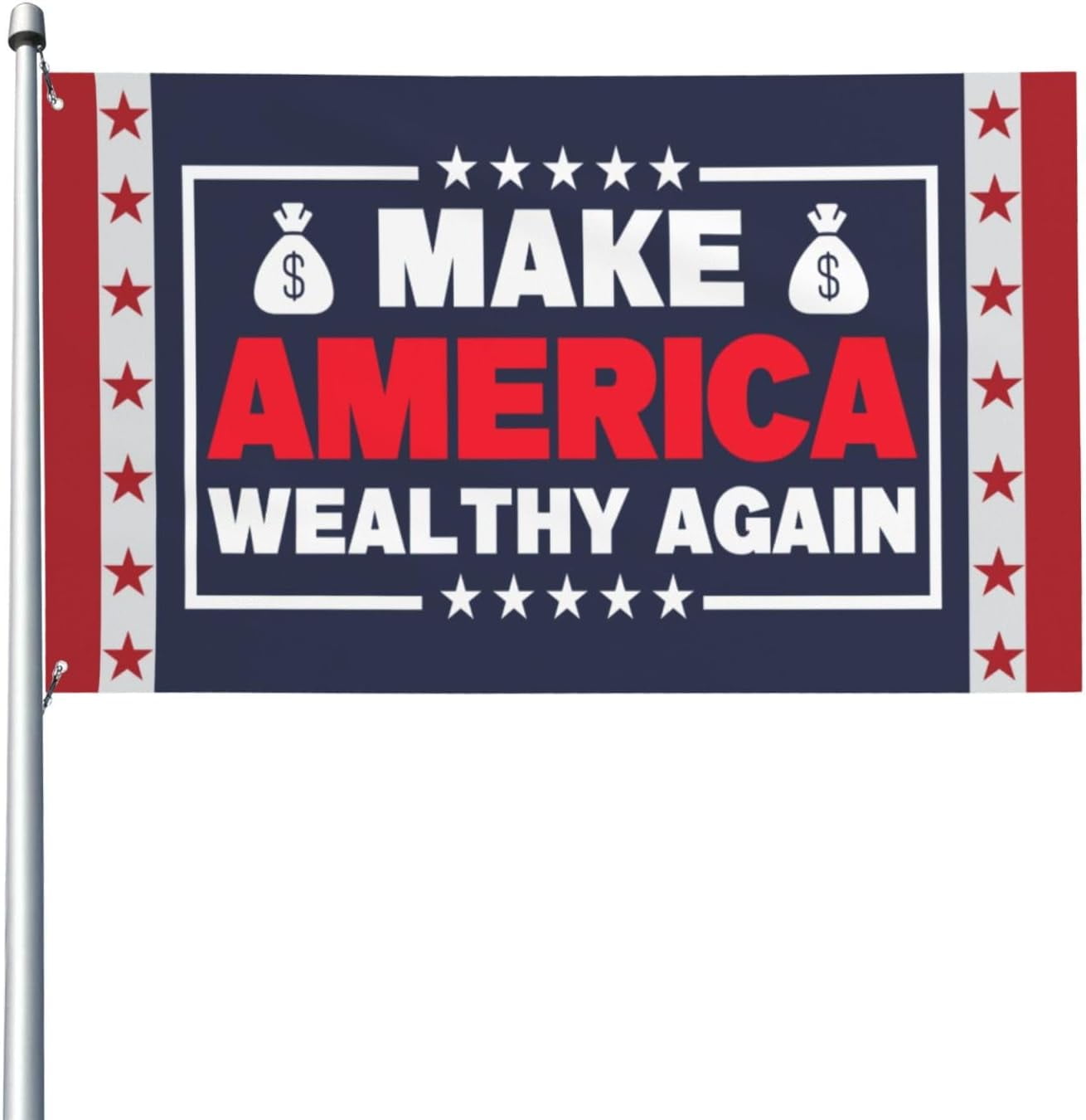 Patriotic 3x5 Make America Wealthy Again Flag – Event Tapestry Sign for ...