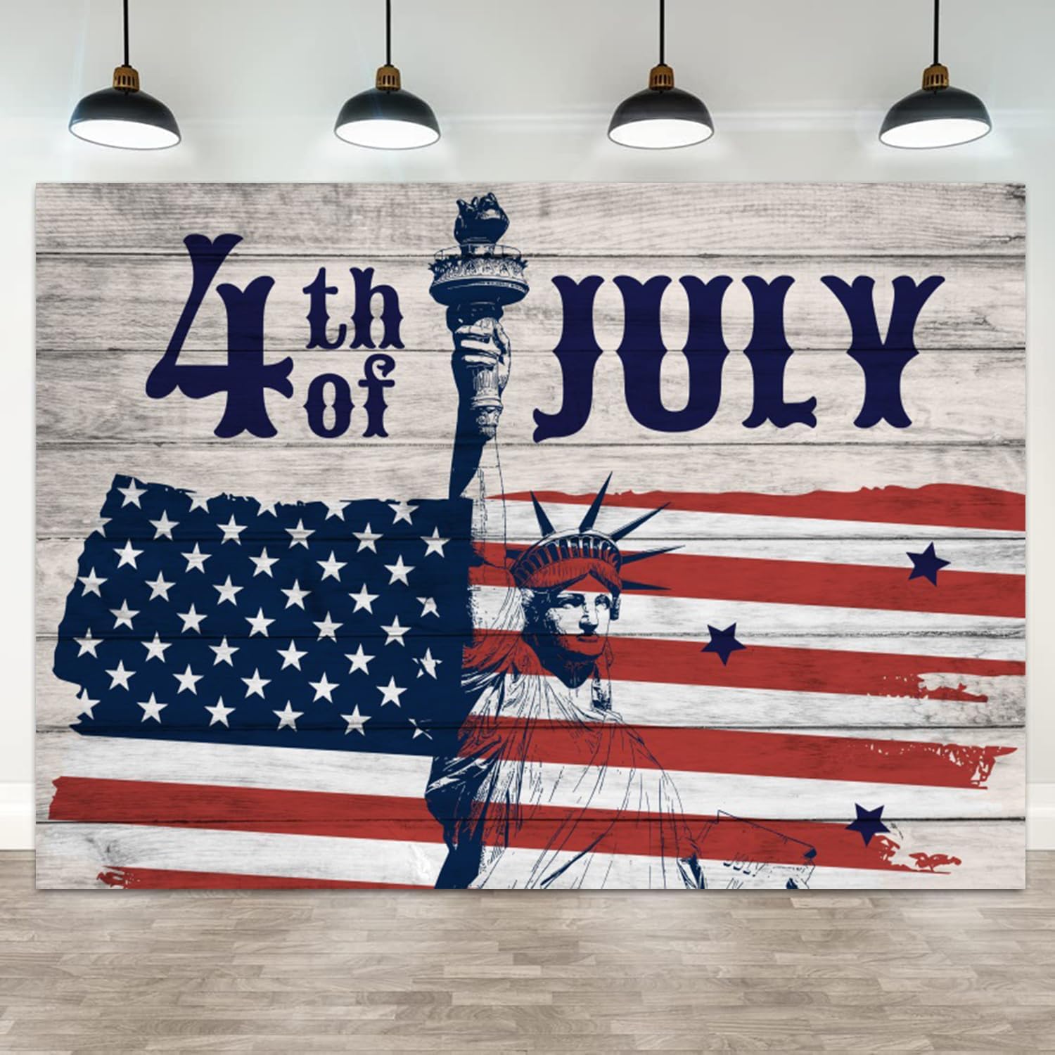 Patriotic 4th of July Backdrop for Photography American Flag Freedom ...
