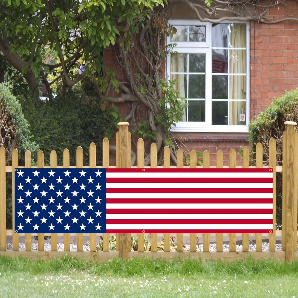 Patriotic American Flag Banner - Stars And Stripes Design, Perfect For ...