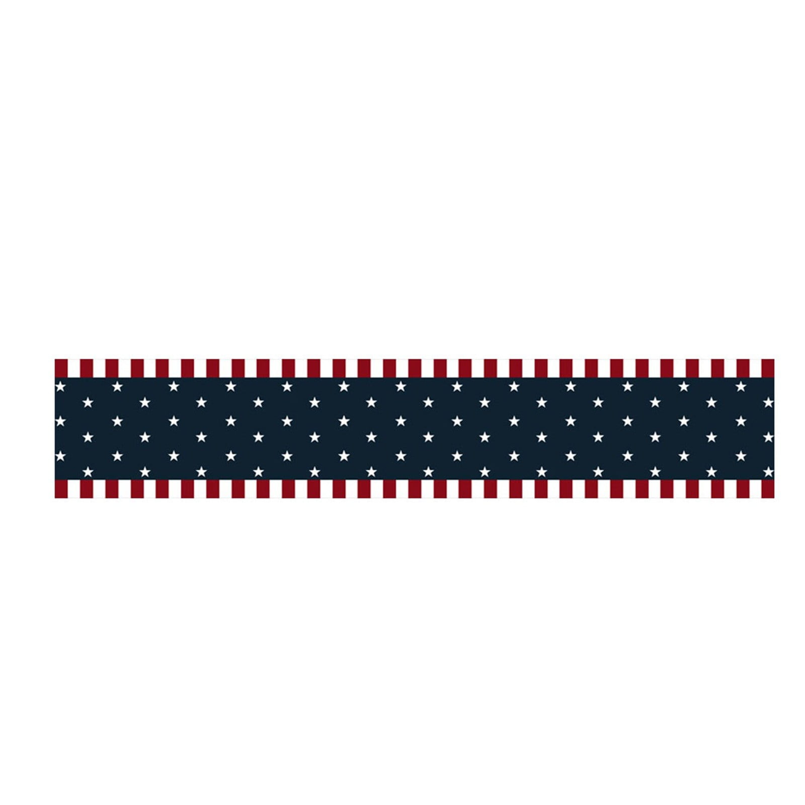 Patriotic American Flag Table Runner Stars and Stripes Design for 4th ...
