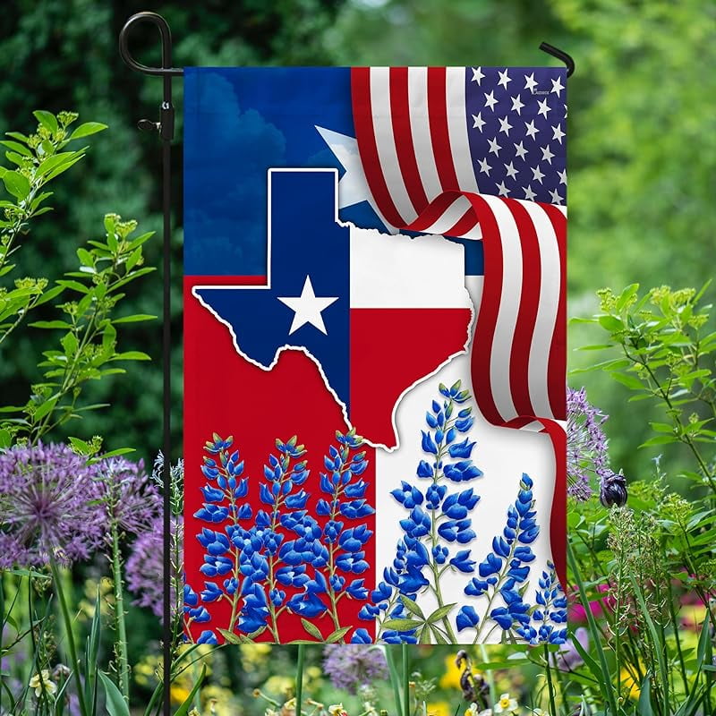 Patriotic American Texas State Flags House Flag Decorations For Home ...