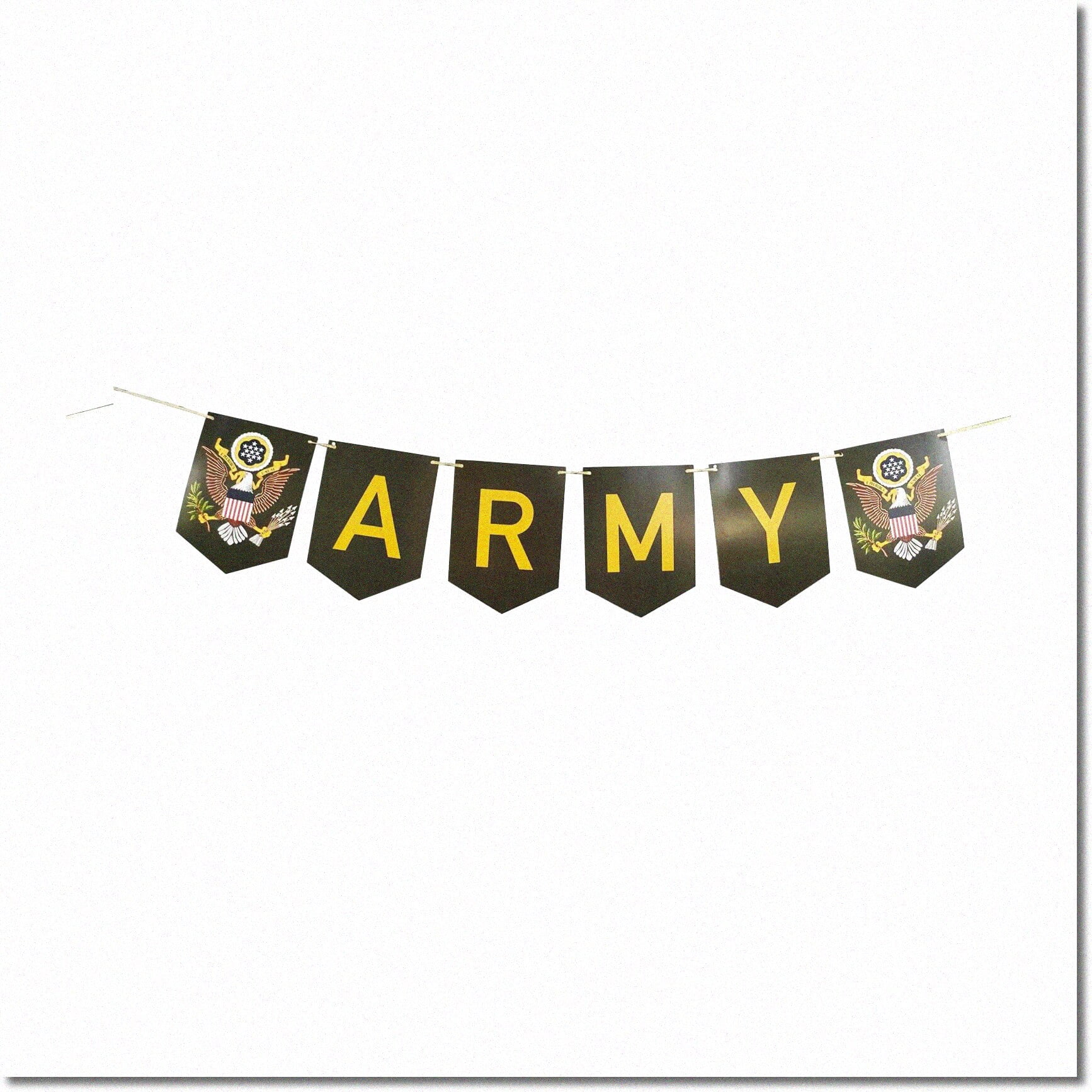 Patriotic Army Bash Banner - Celebrate Memorial, Independence, and ...