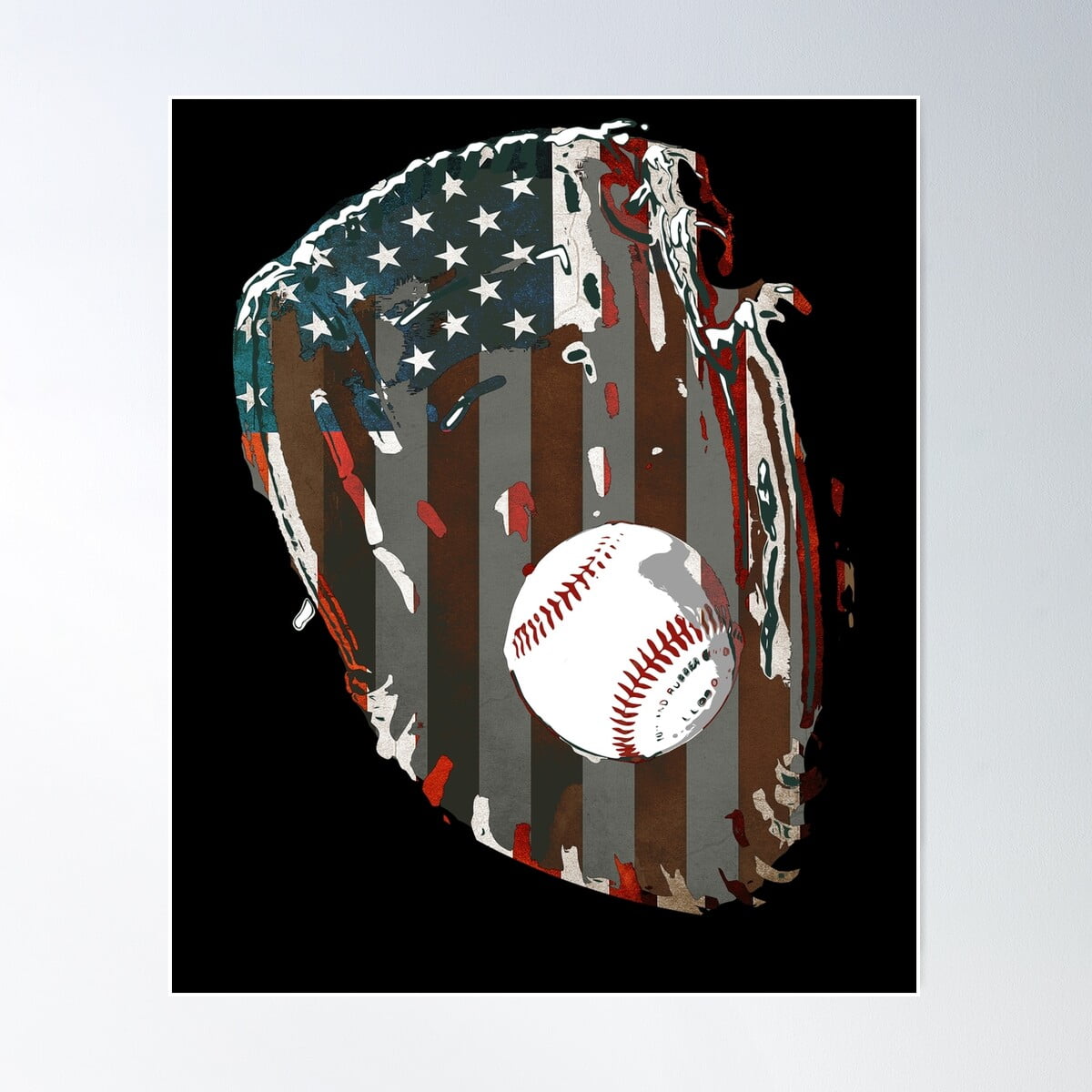 Patriotic Baseball 4Th Of July Men Usa American Flag Baseball Boys ...