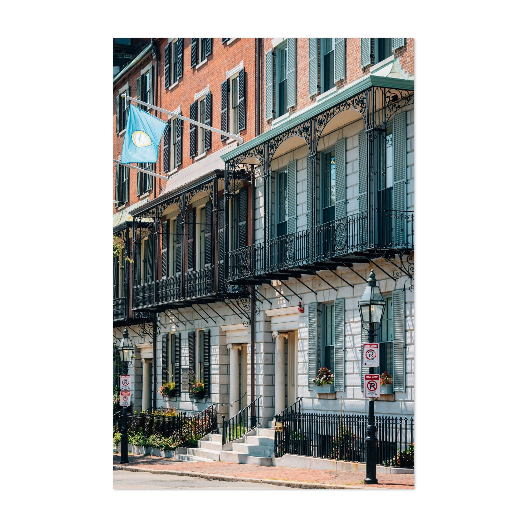 Patriotic Beacon St - Boston Massachusetts Photography Architecture ...