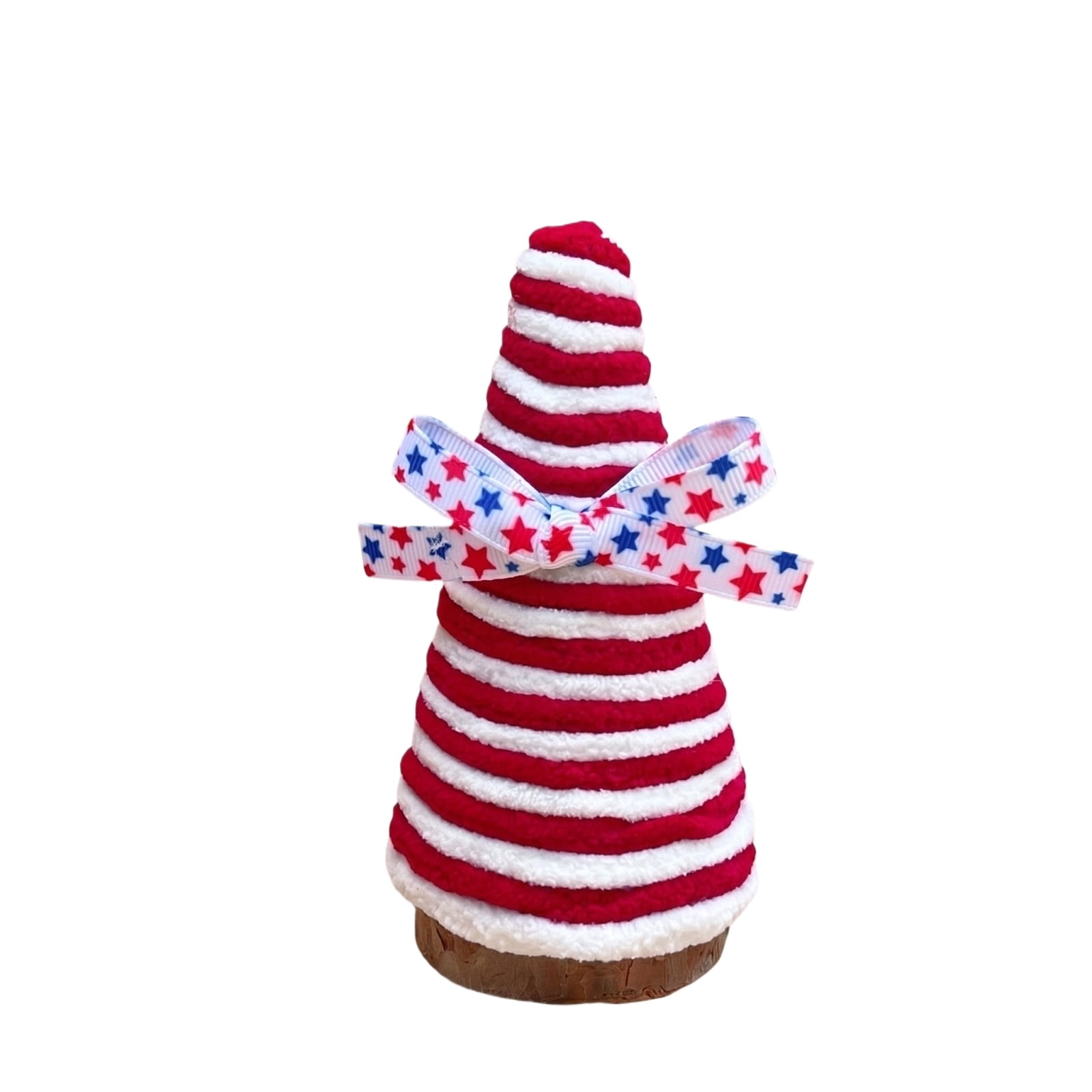 Patriotic Blue Star Tree Figurine, 4th of July Independence Day ...