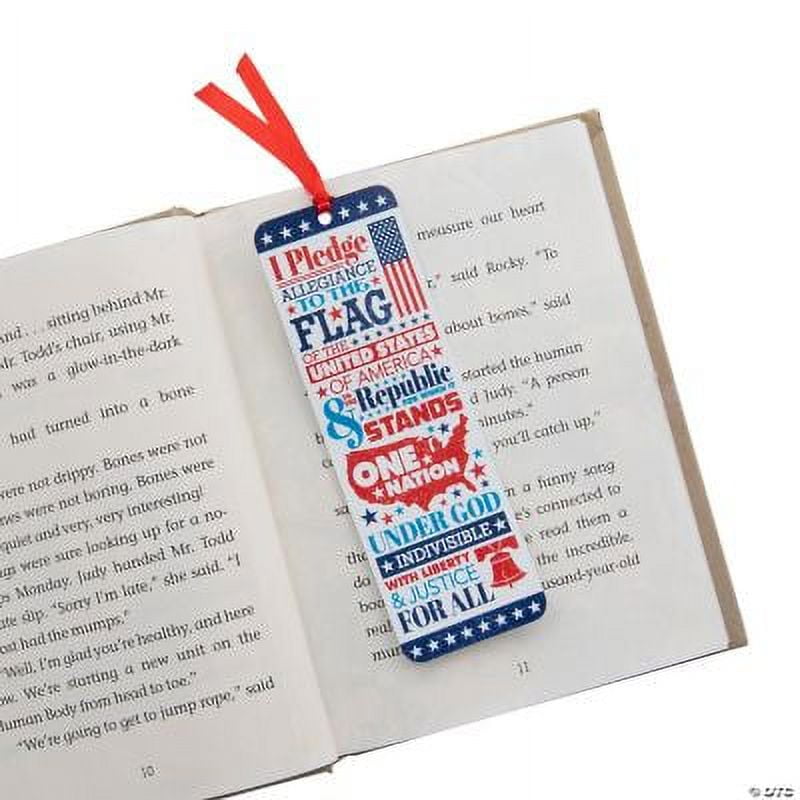 Patriotic Bookmarks, Fourth of July, Stationery, 24 Pieces - Walmart.com