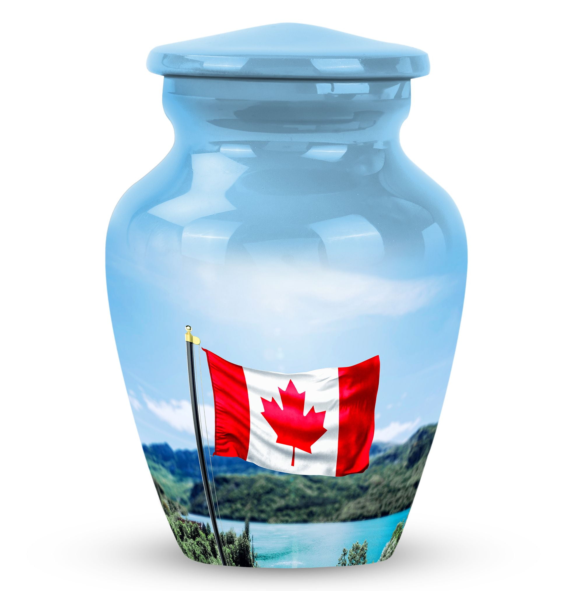 Patriotic Canadian Pride - Keepsake Urns For Humans - Small Urns For ...