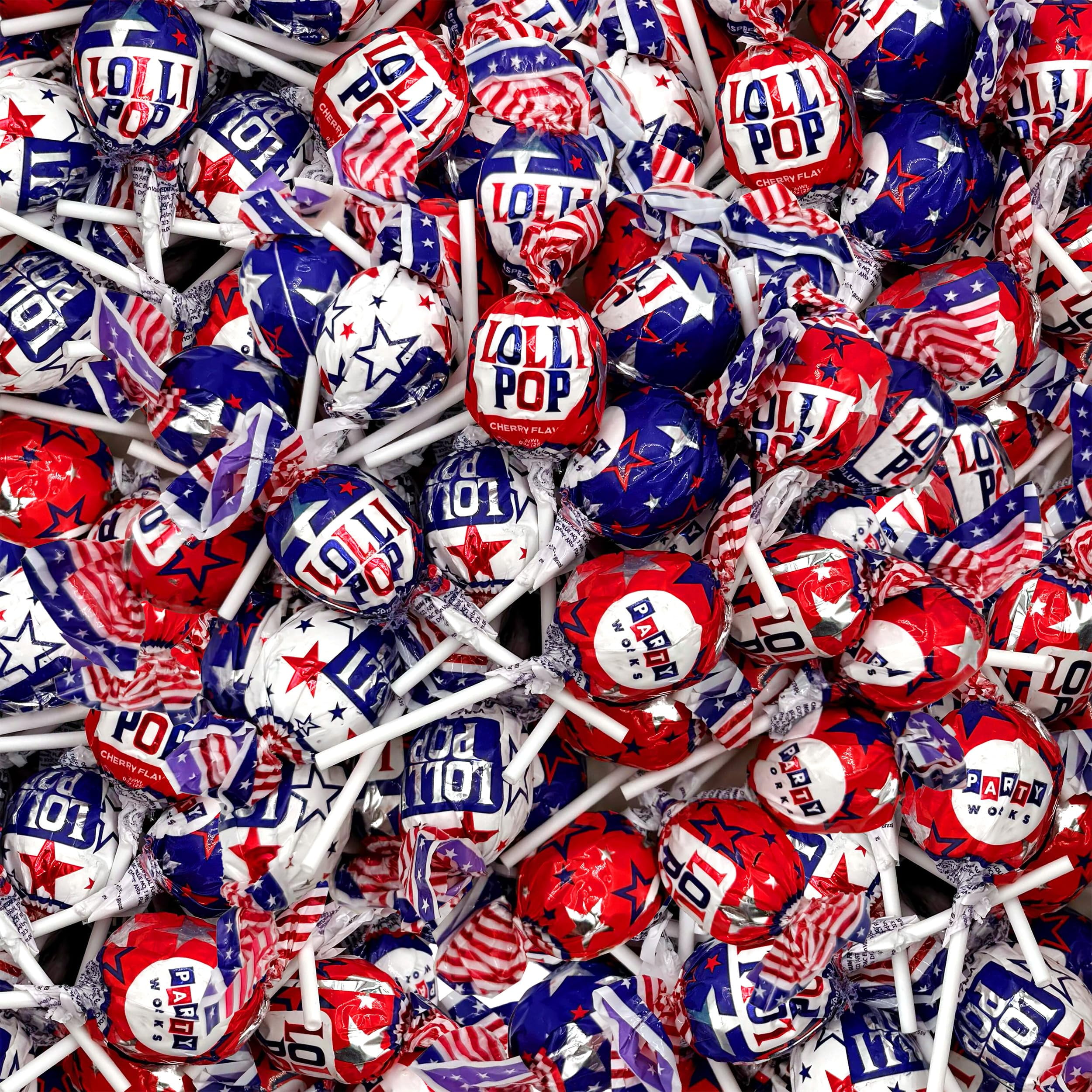 Patriotic Candy - 2 MZF22 Pound Bulk Pack (35 Count) - Fourth of July ...