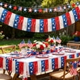 Patriotic Decorations, 79in Americans Independence Day Ribbons Plastic ...