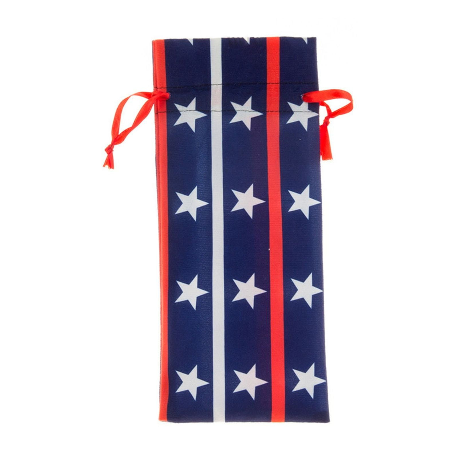 Patriotic Decorations Patriotic American Flag Design Drawstring Pouch ...