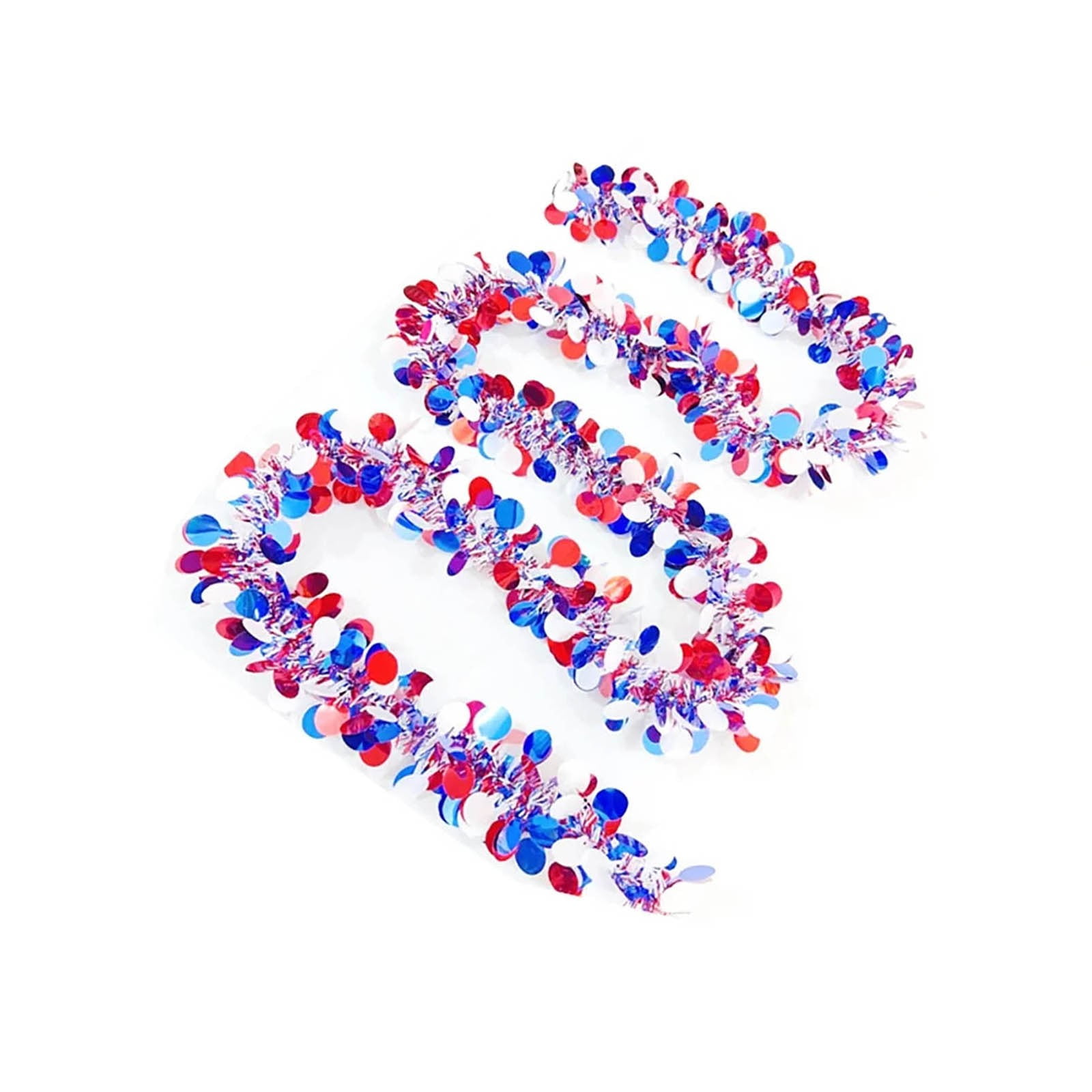 Patriotic Decorative Streamers - Red White & Blue, High-Quality ...