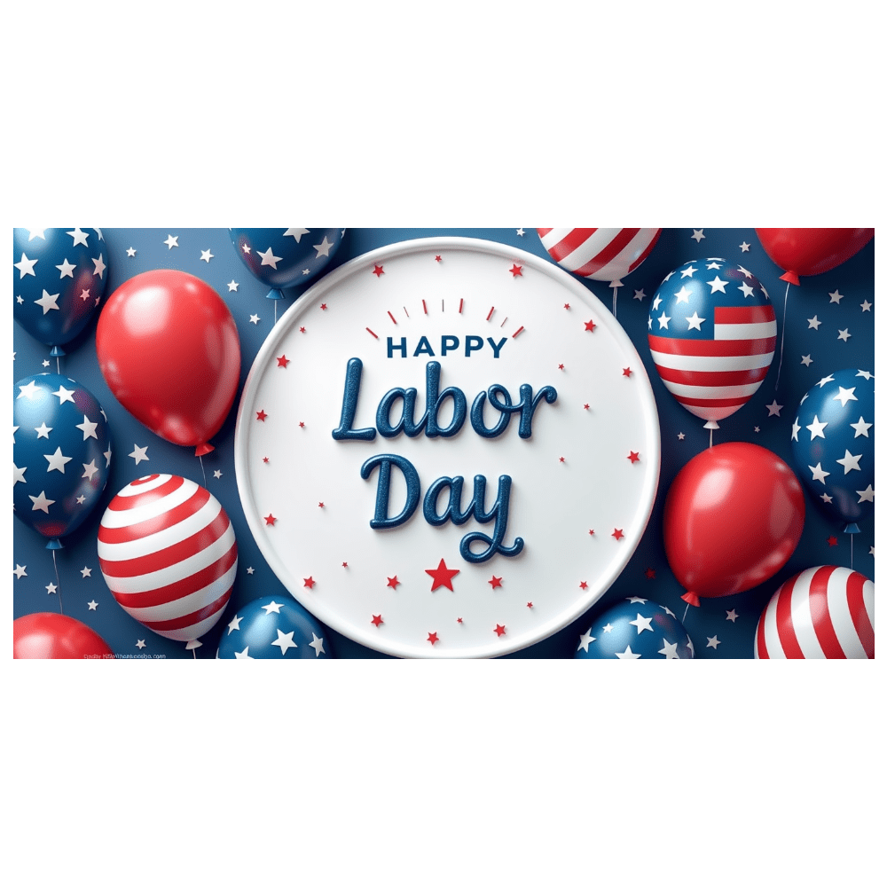 Patriotic Design Labor Day Balloon Decoration Stars Theme Celebration ...