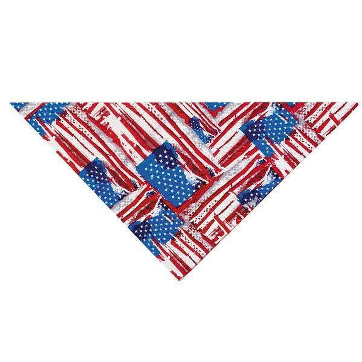 Patriotic Dog Bandanas USA Red White Blue America July 4th Independence ...
