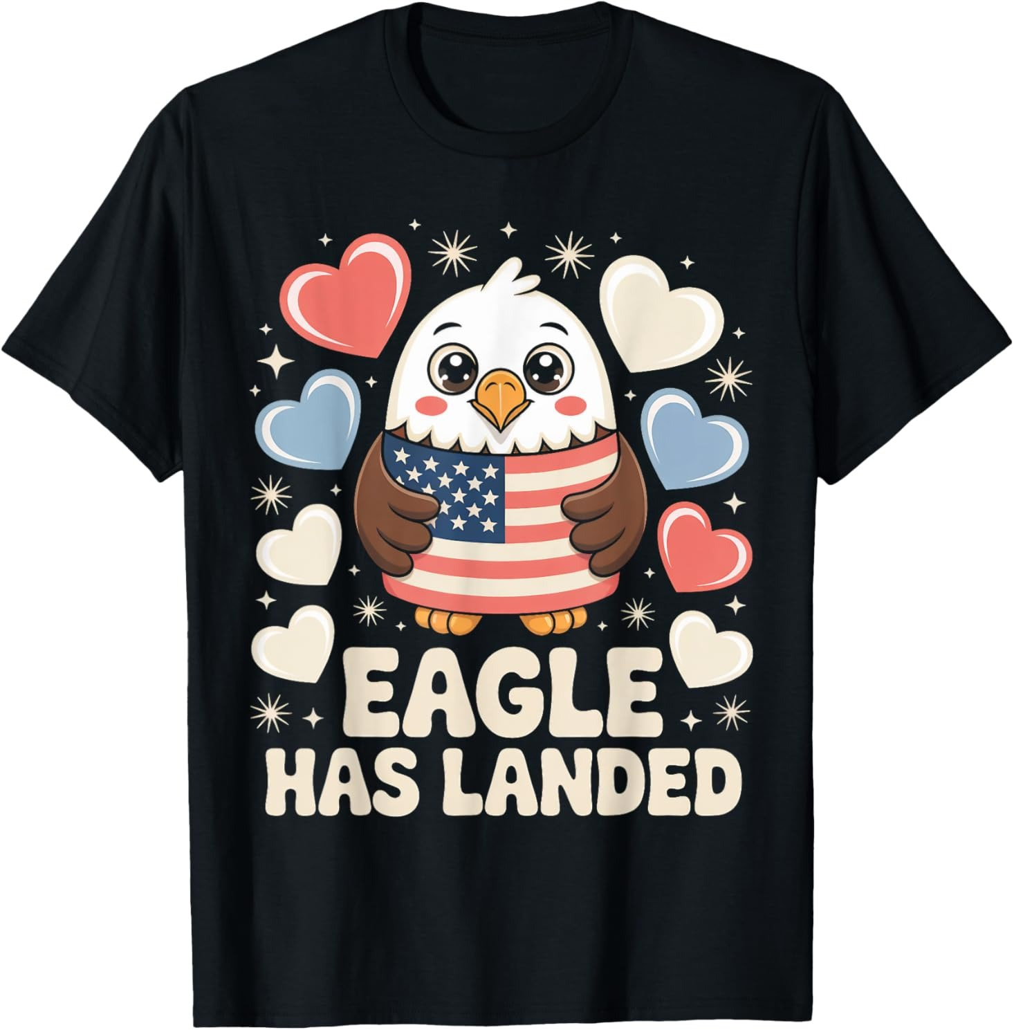 Patriotic Eagle Fireworks Tee – 4th of July USA Pride Shirt - Walmart.com