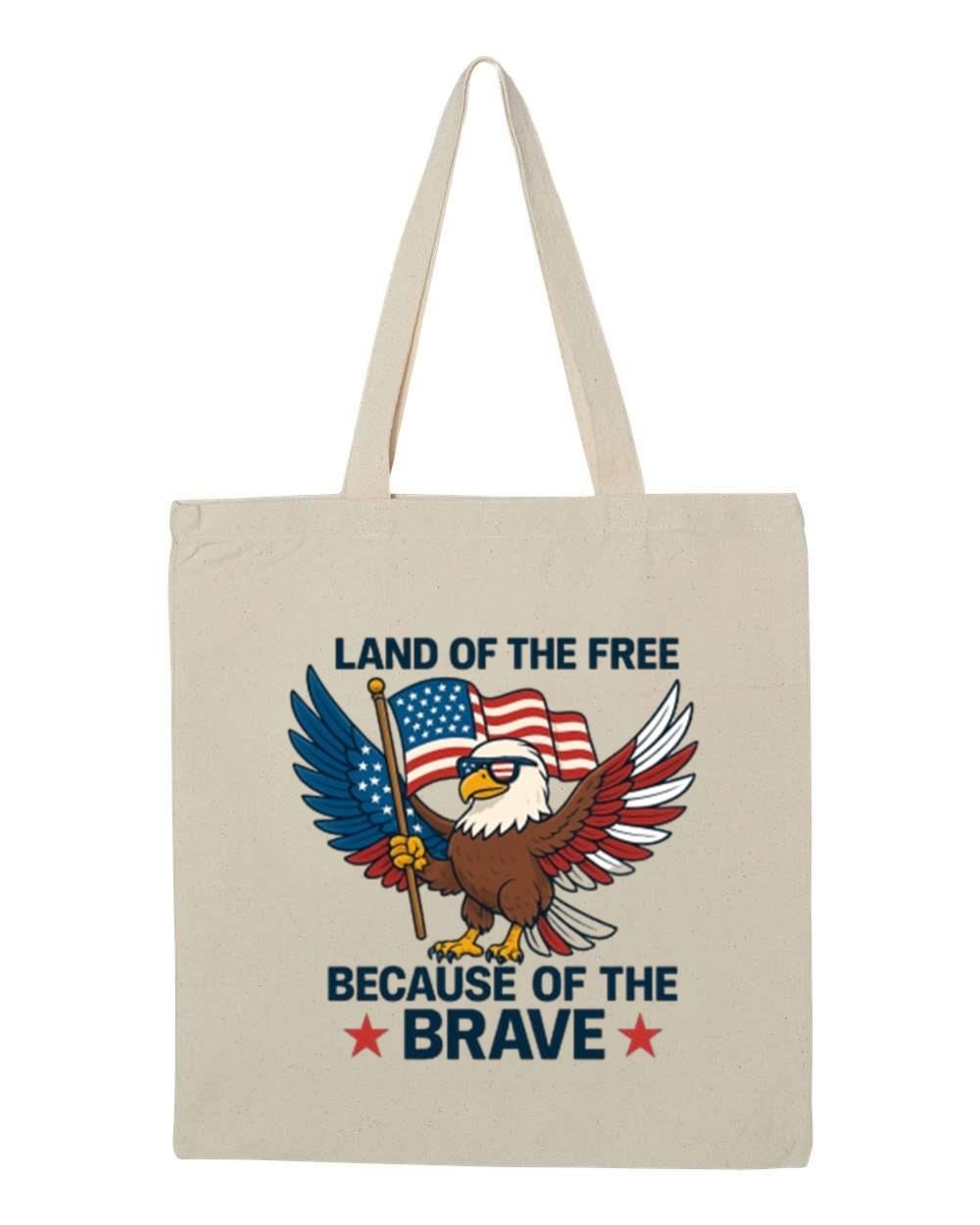 Patriotic Eagle Soaring With American Flag 4th July Tote Bag - Walmart.com