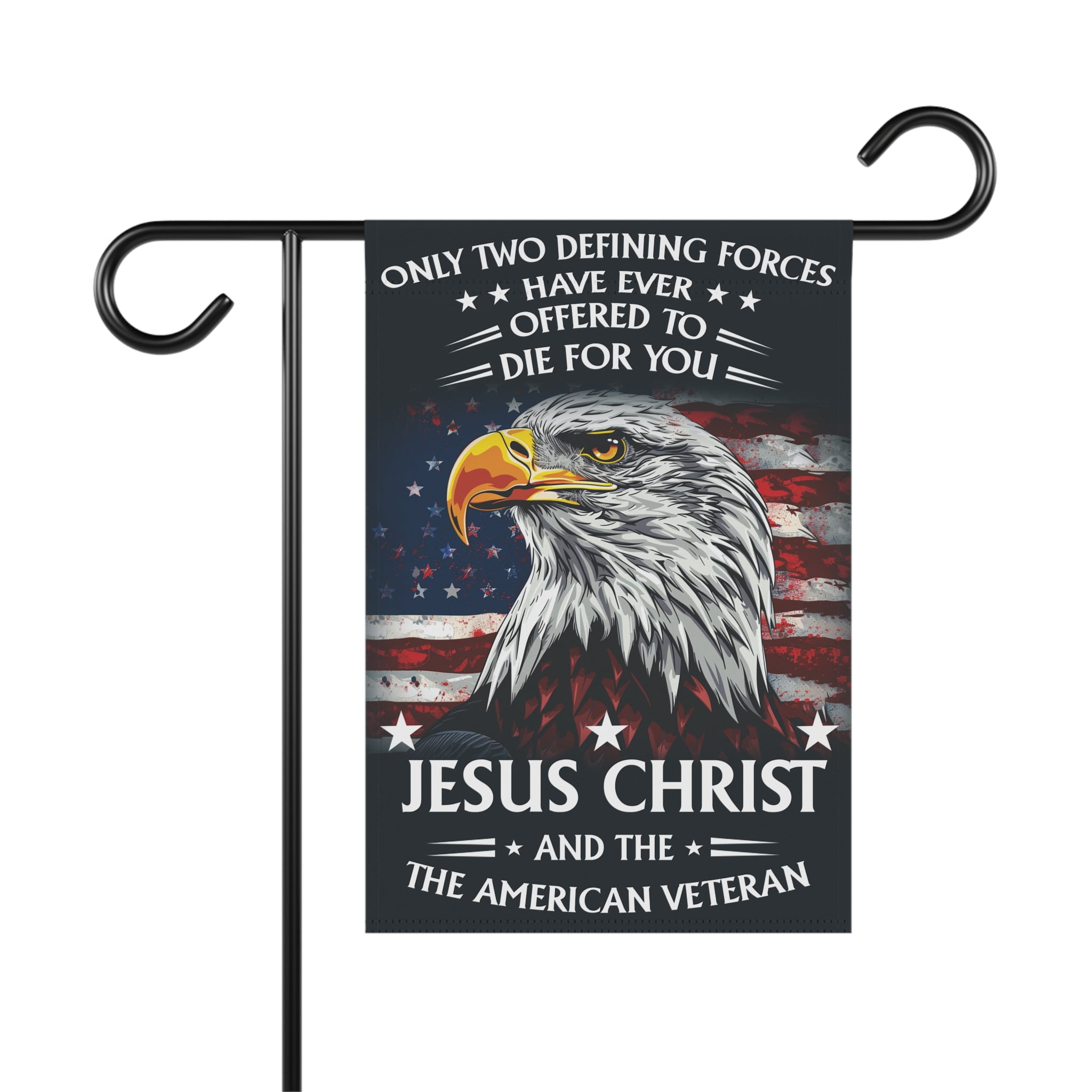 Patriotic Eagle Veteran Flag, Memorial Day Flag, Eagle Flag ID-0329 ...