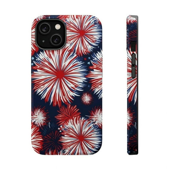 Patriotic Fireworks Case for iPhone 16 15 14 13 12 11 Pro Max - Walmart.com