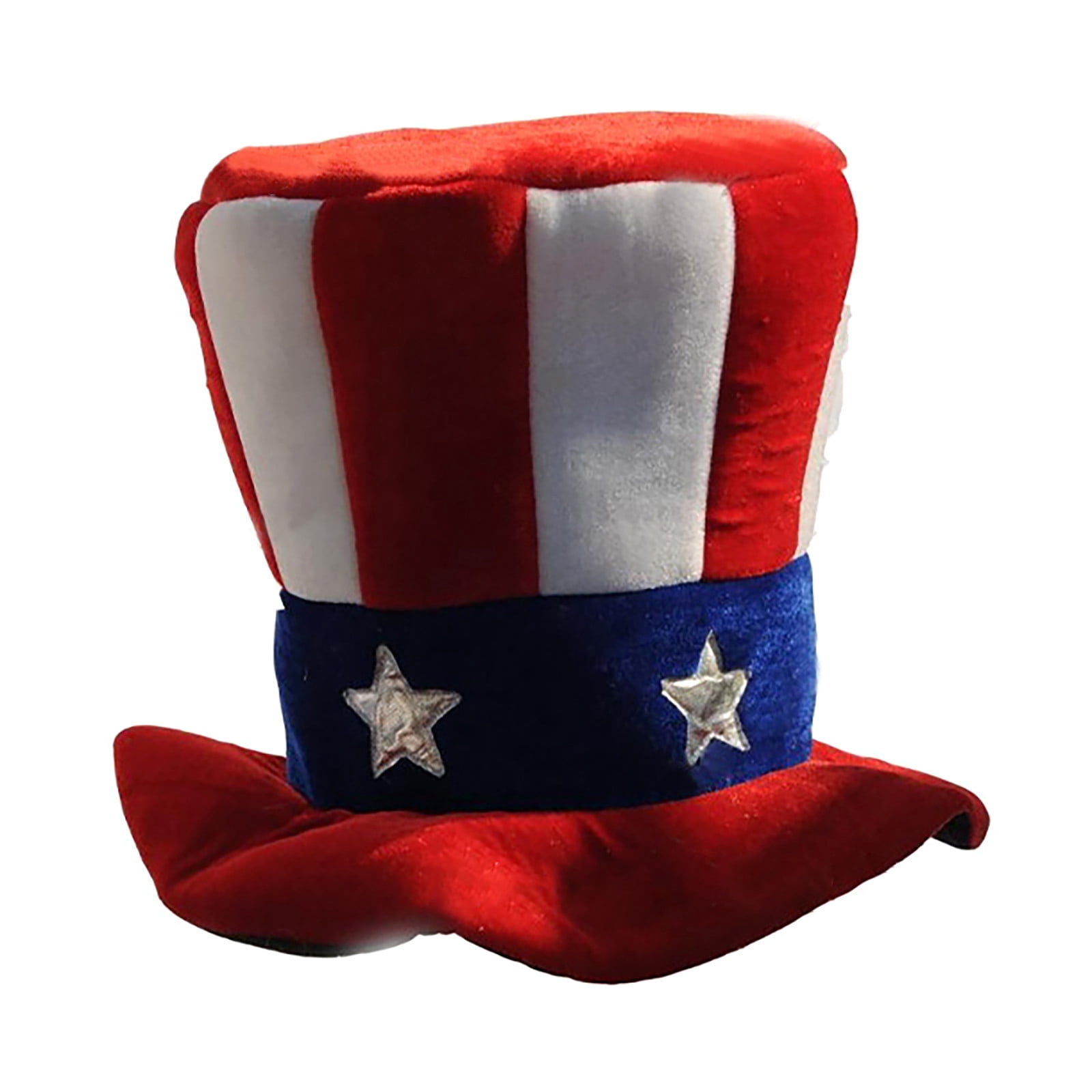 Patriotic Flag Hat 4th of July Top Hat Tree Tops USA Memorial Day Top ...