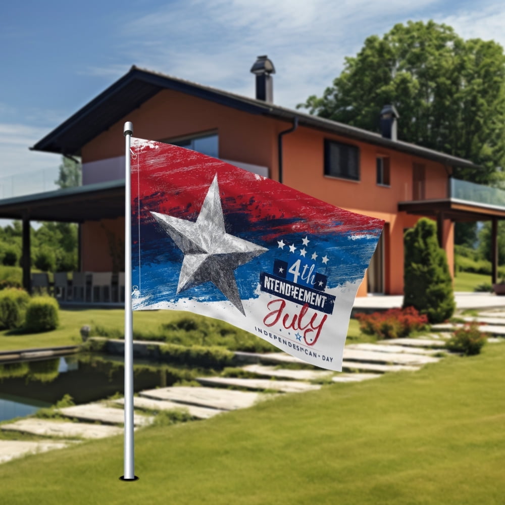 [Patriotic Flag] Patriotic 3 x 5 'Polyester Independence Day Outdoor ...