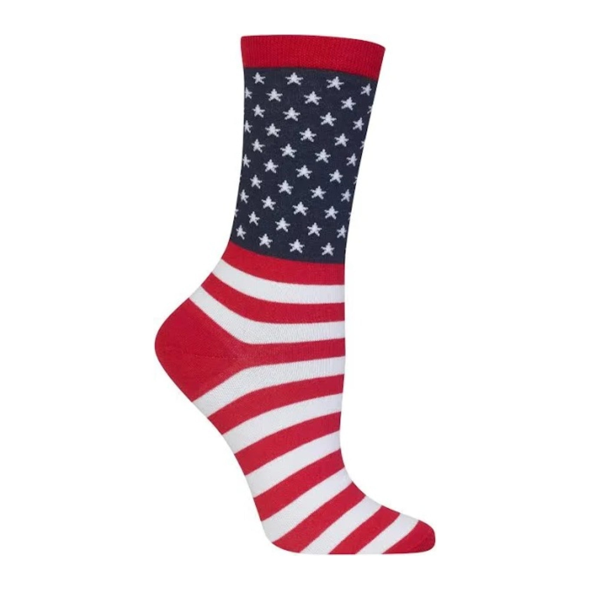 Patriotic Flag Socks from the Sock Panda Size: Medium - Walmart.com