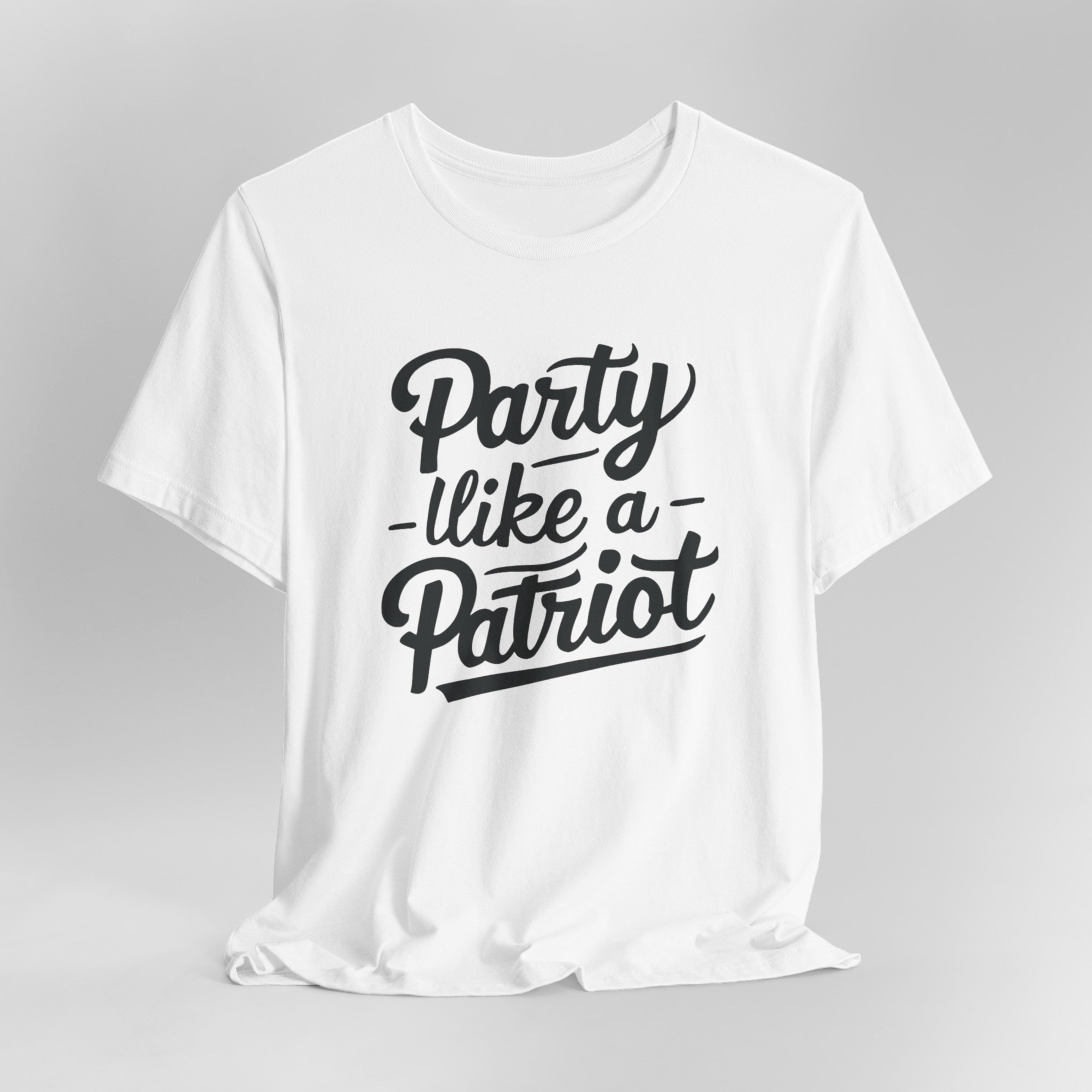 Patriotic Freedom Rings Party Like a Patriot T-Shirt - Freedom Rings ...