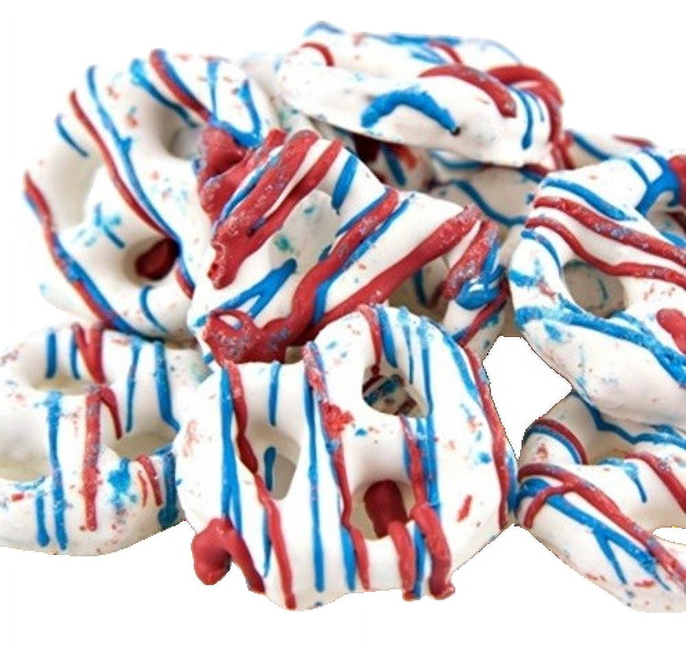 Patriotic Frosted Pretzels 3 lb. Bulk Bag - Walmart.com