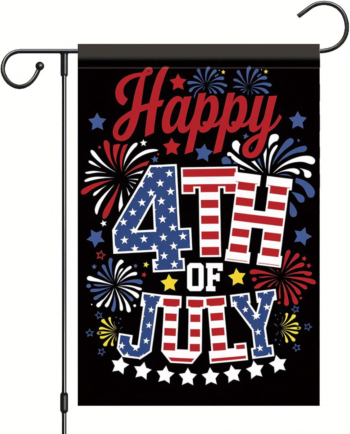 Patriotic Garden Flag 4th of July Bald Eagle Flag Soldier We The People ...