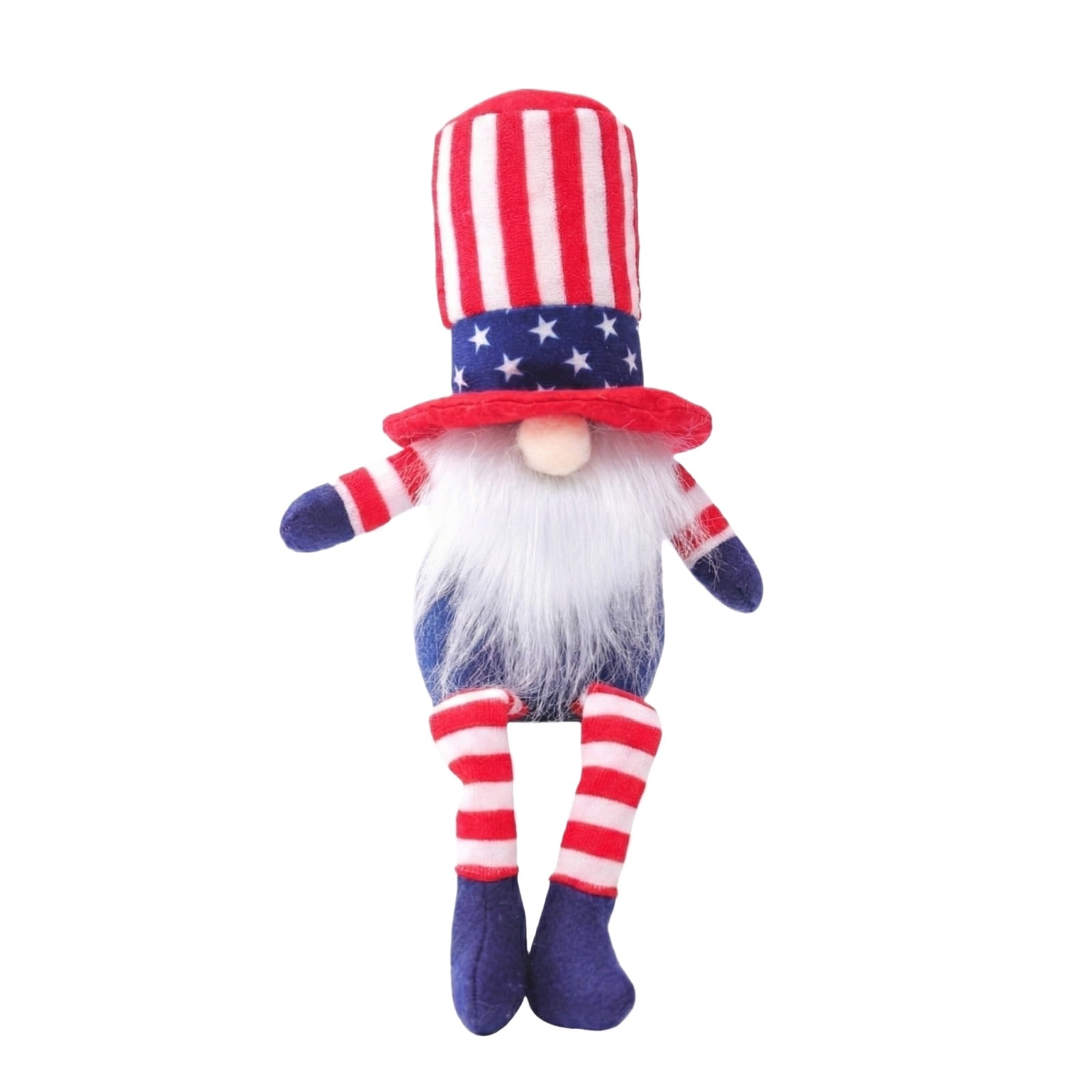 Patriotic Gnome Plush 4th Of July Decoration American Flag Holiday Home ...