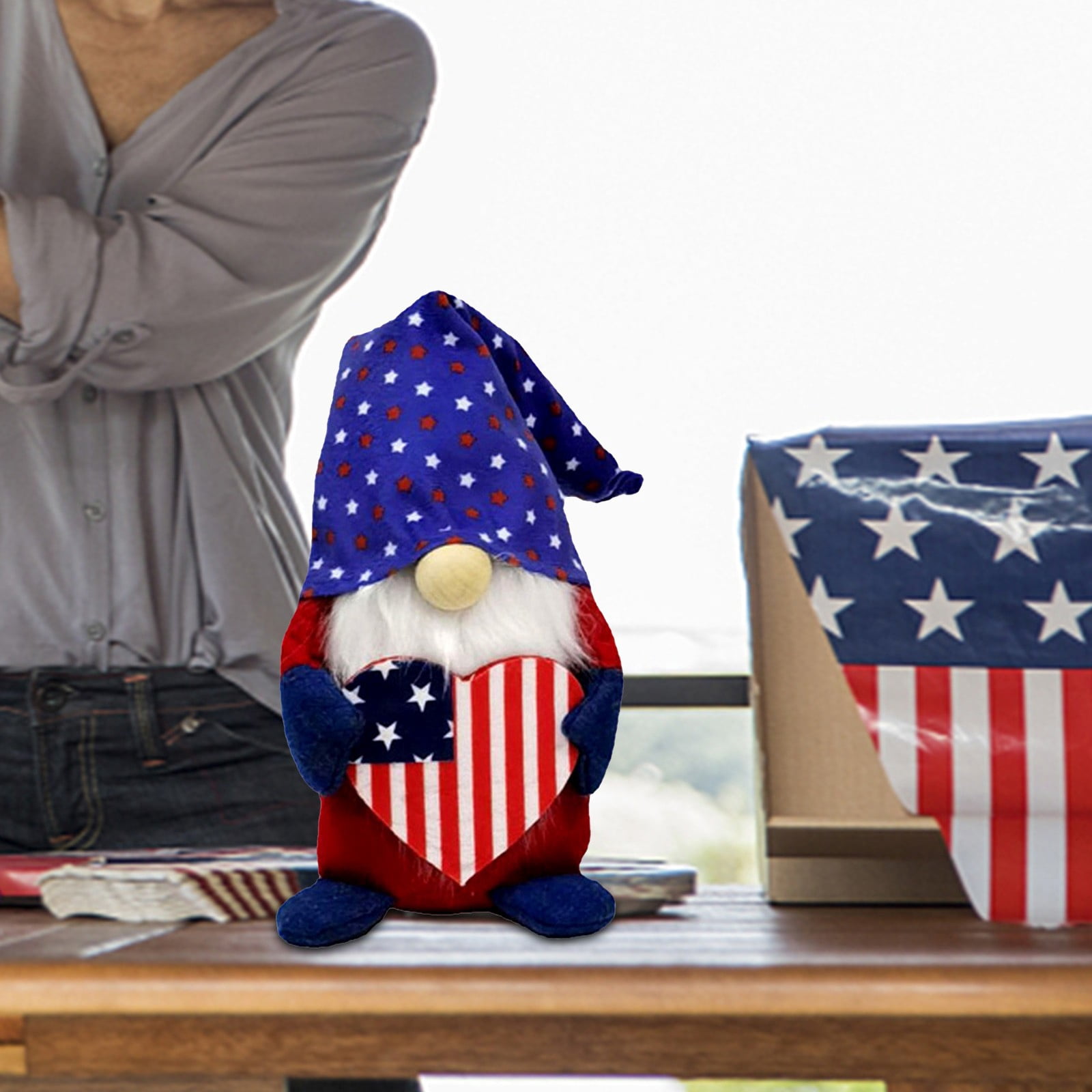 Patriotic Gnomes 4th Of July Gnomes For Memorial Day 4th Of July ...