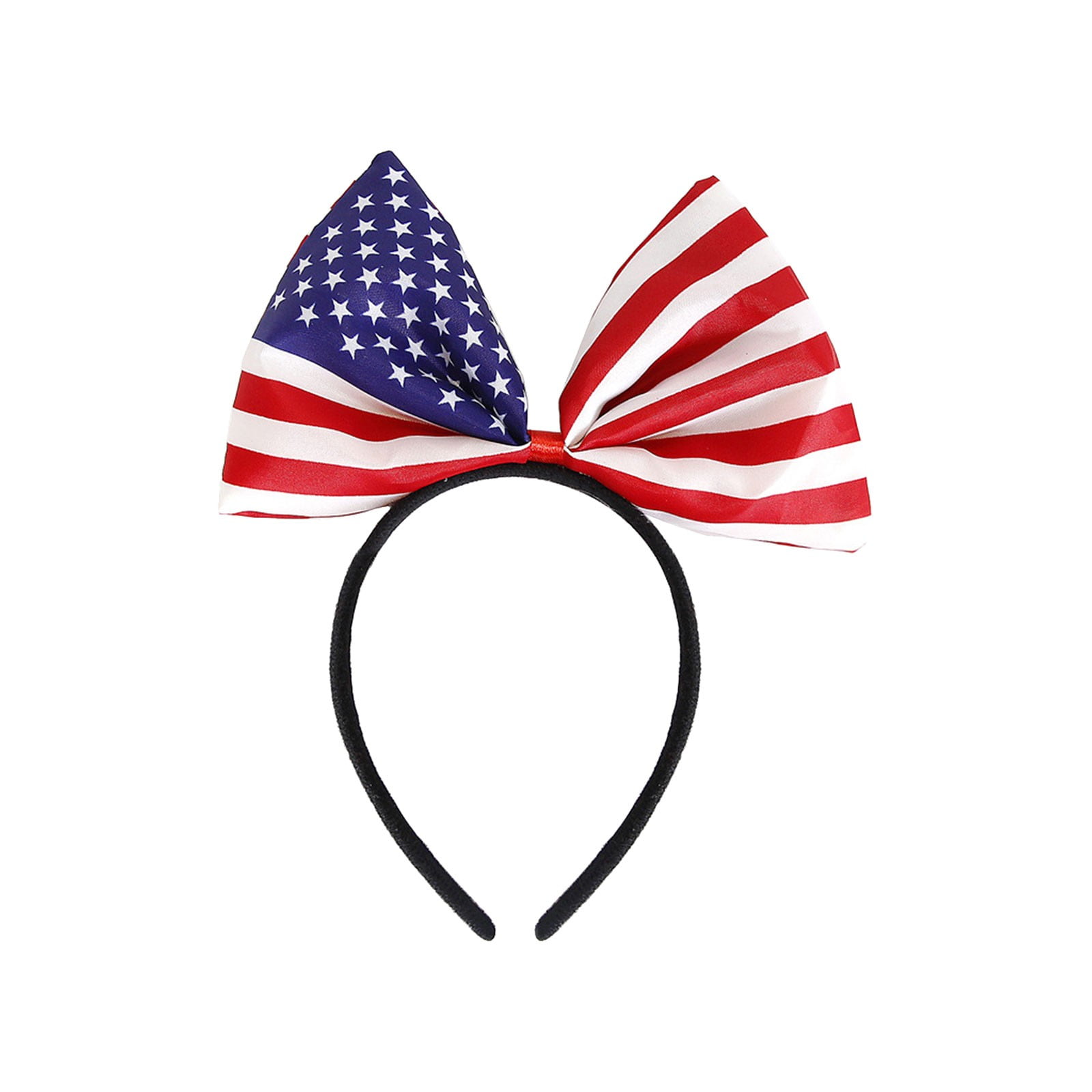 Patriotic Headband, 4th of July Head Boppers - Red White Blue Headpiece ...