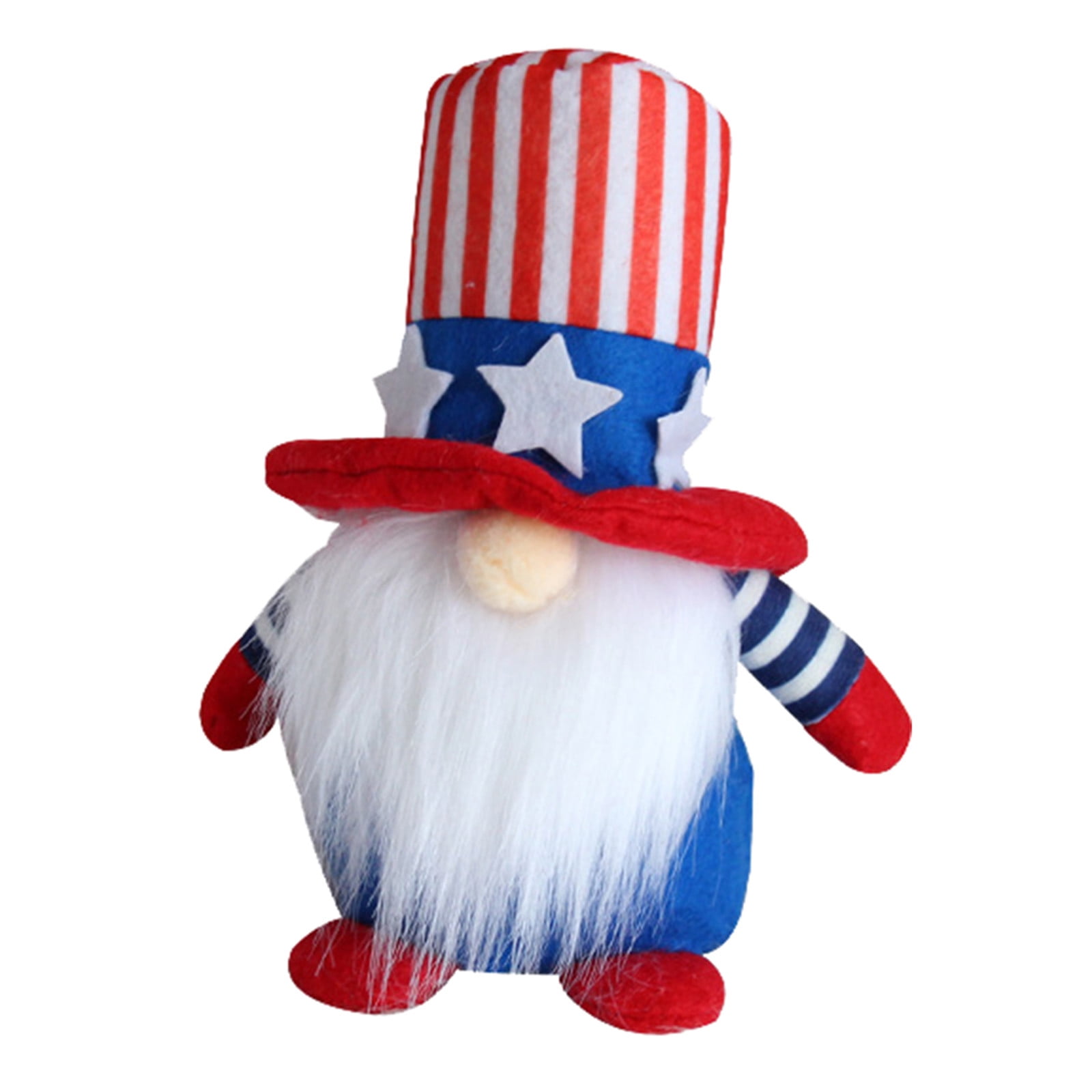 Patriotic Independence Day Decor, 4th of July Patriotic Gnome Plush Decoration, Fourth of July ...