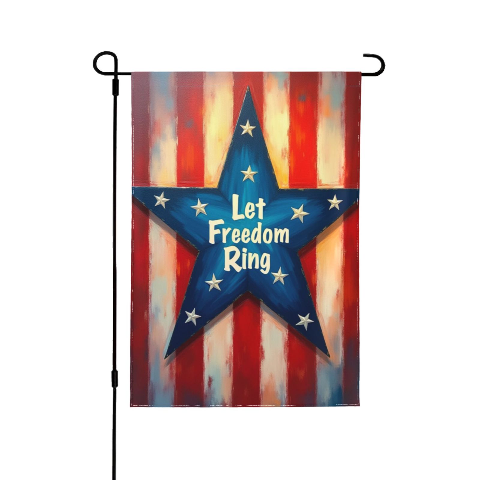Patriotic Let Freedom Ring Garden Flag 12x18 Inch DoubleSided American ...